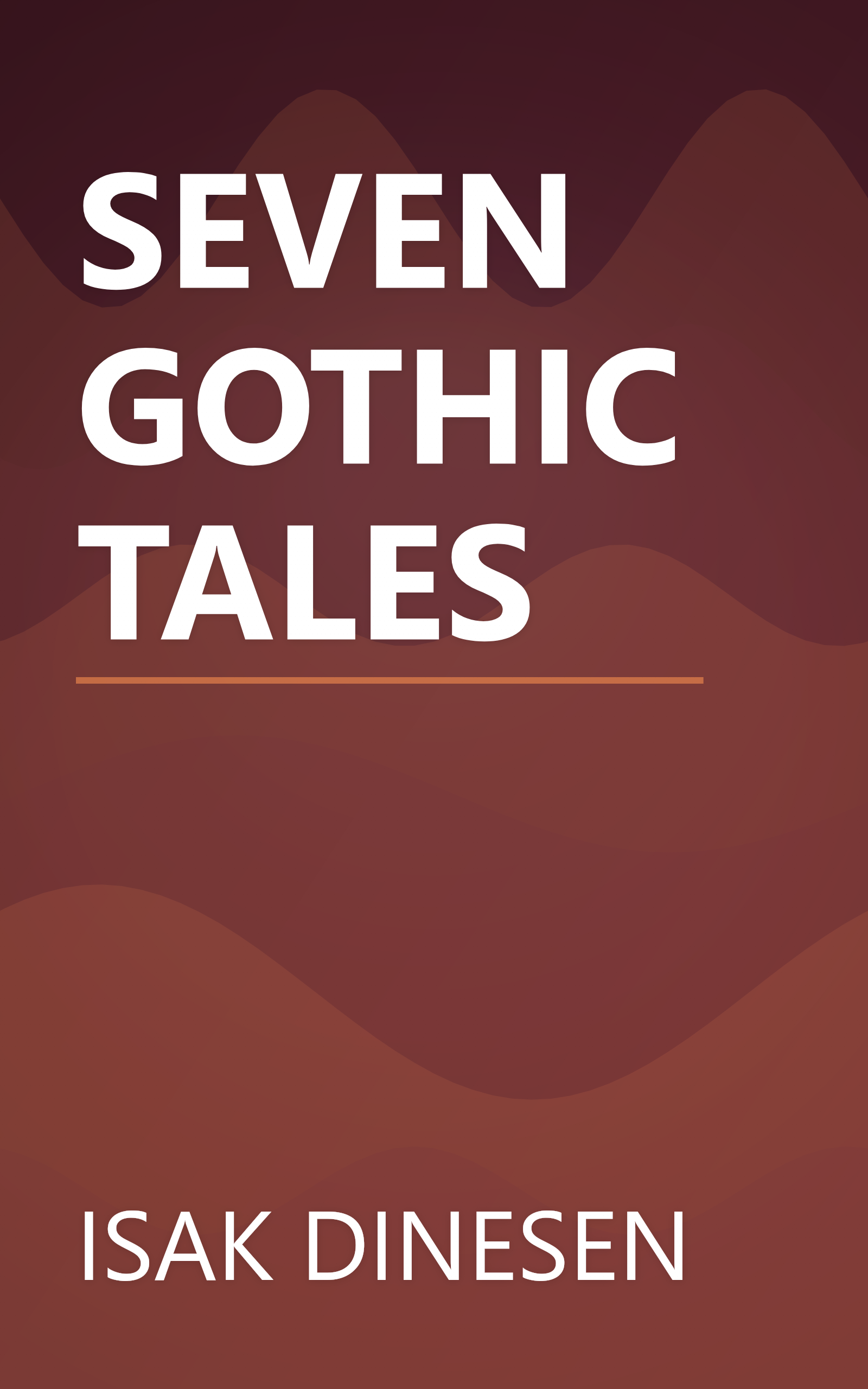 SEVEN GOTHIC TALES book cover