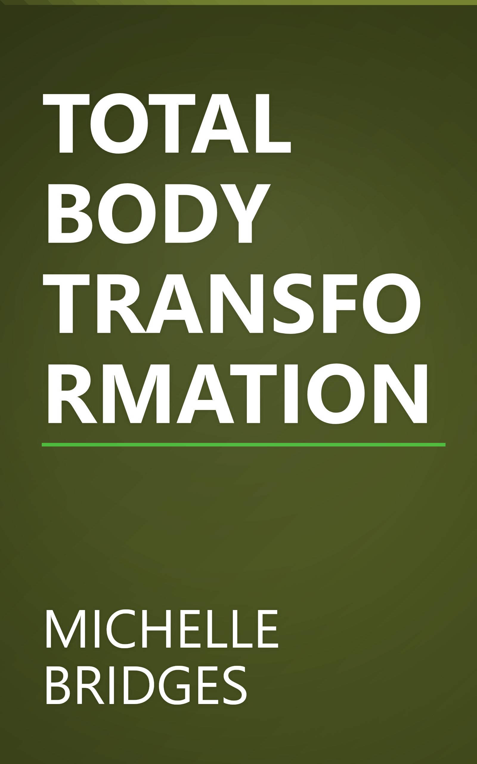 TOTAL BODY TRANSFORMATION book cover