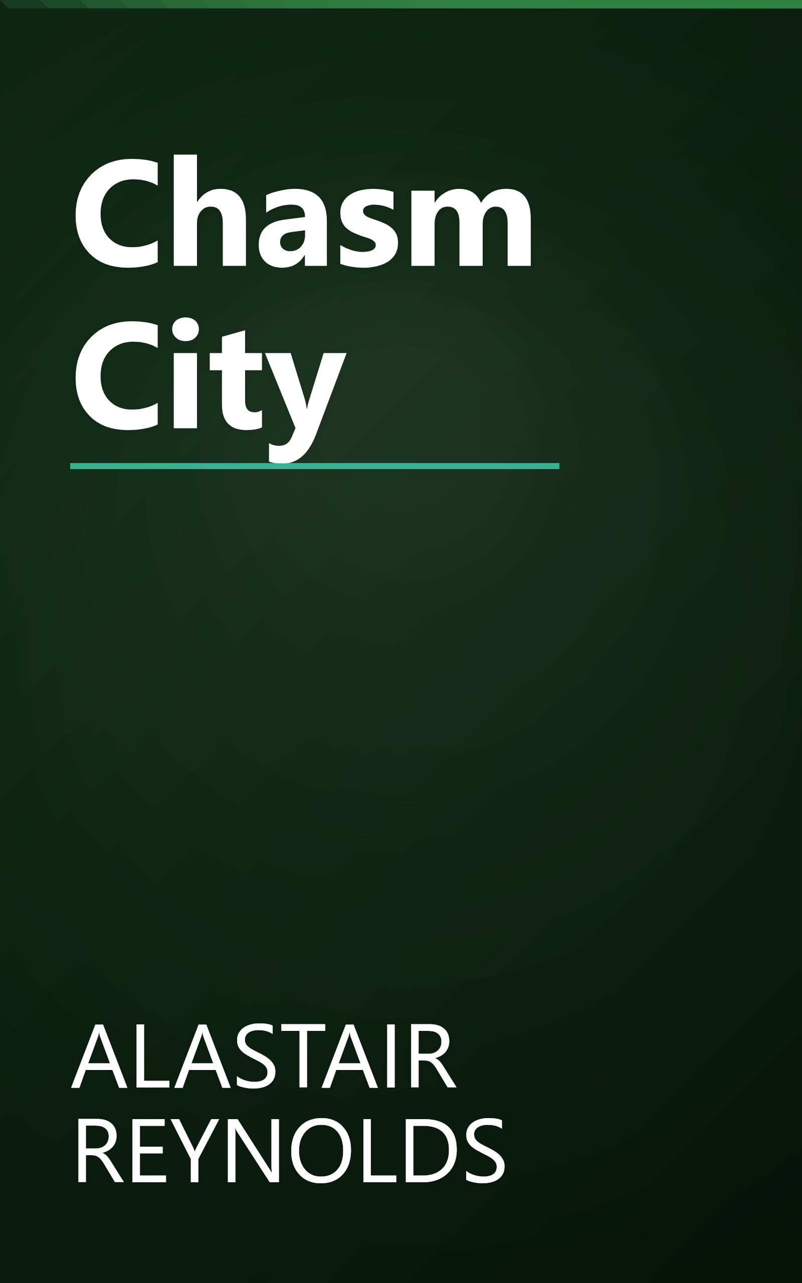 Chasm City book cover