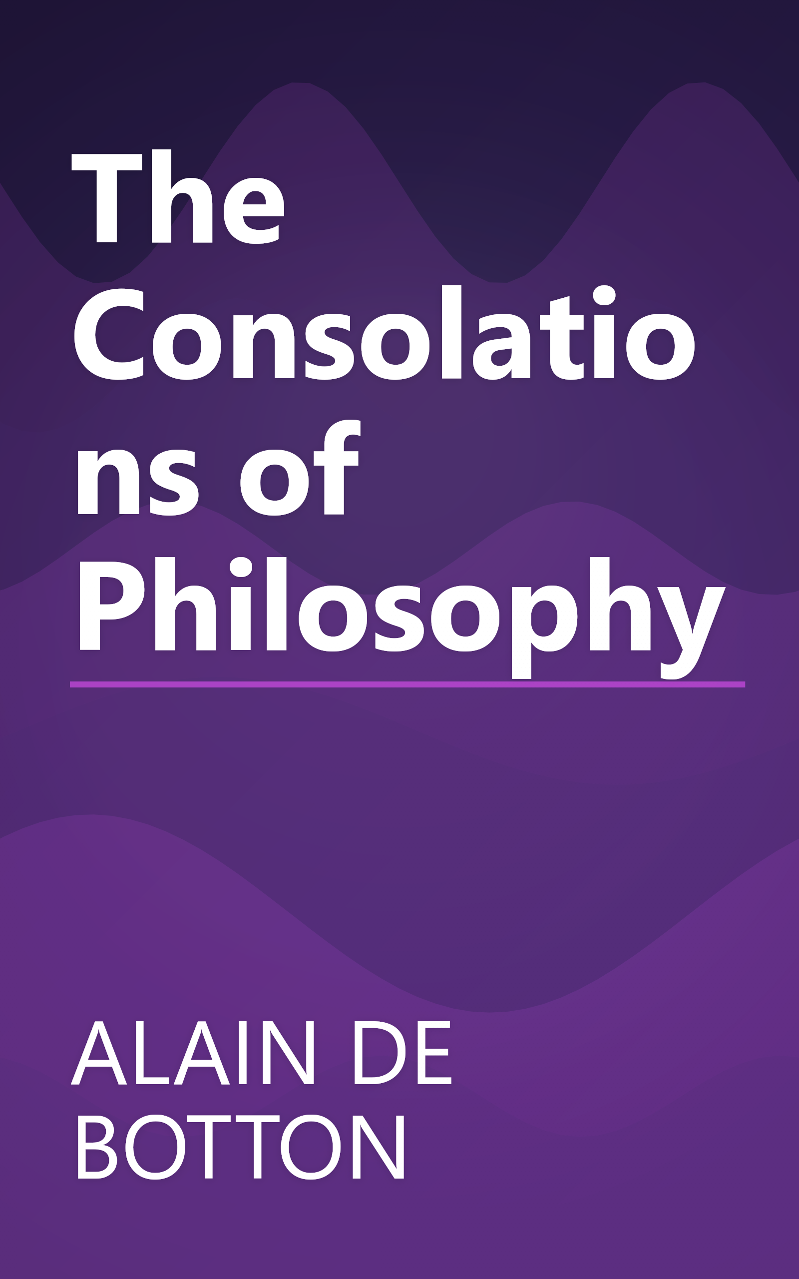 The Consolations of Philosophy book cover