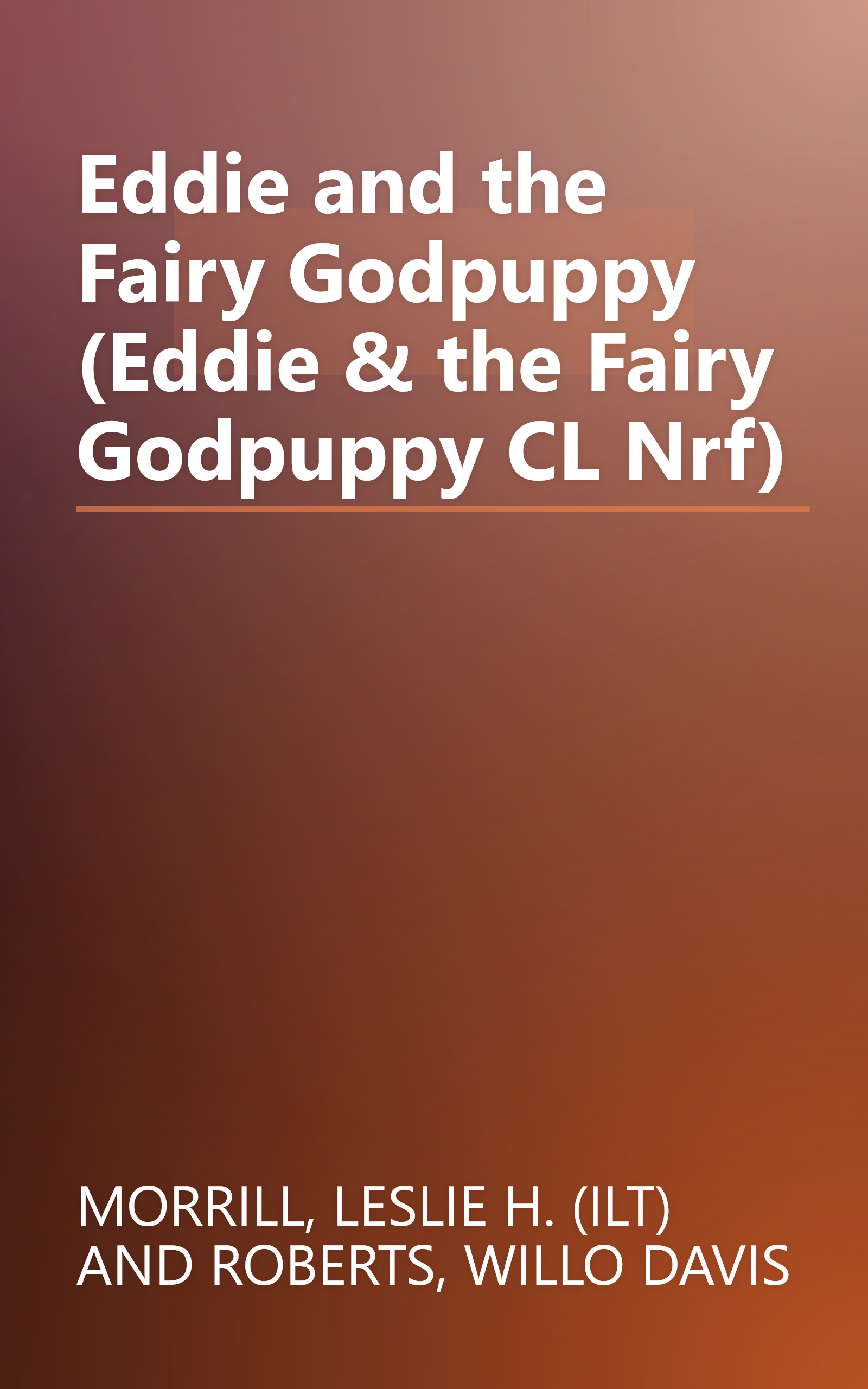 Eddie and the Fairy Godpuppy (Eddie & the Fairy Godpuppy CL Nrf) book cover