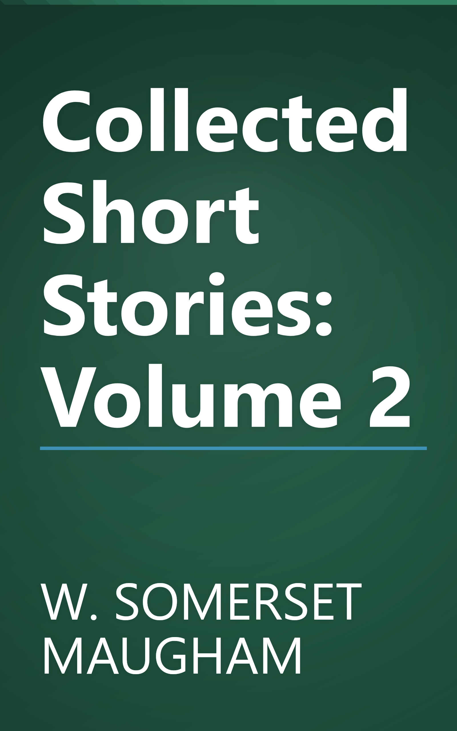 Collected Short Stories: Volume 2 book cover