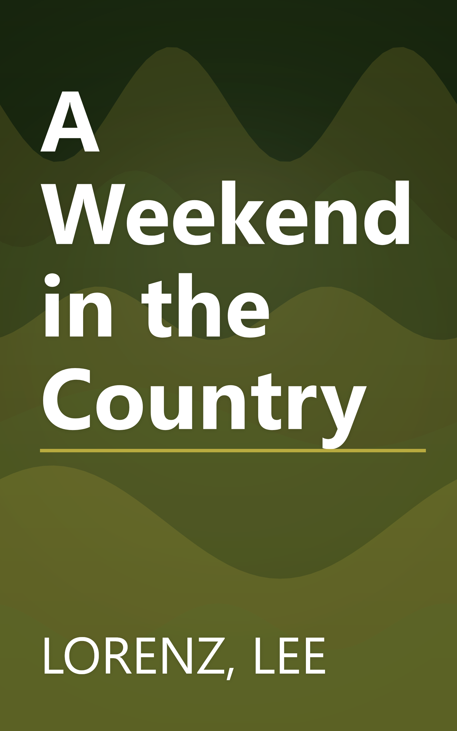A Weekend in the Country book cover