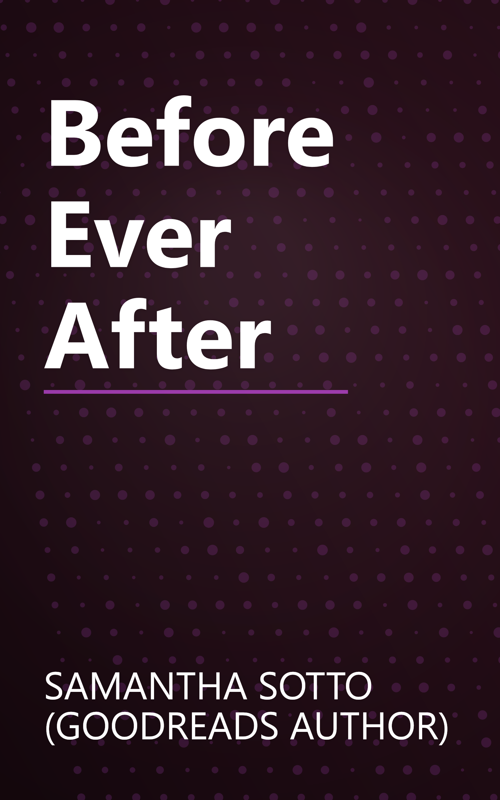 Before Ever After book cover