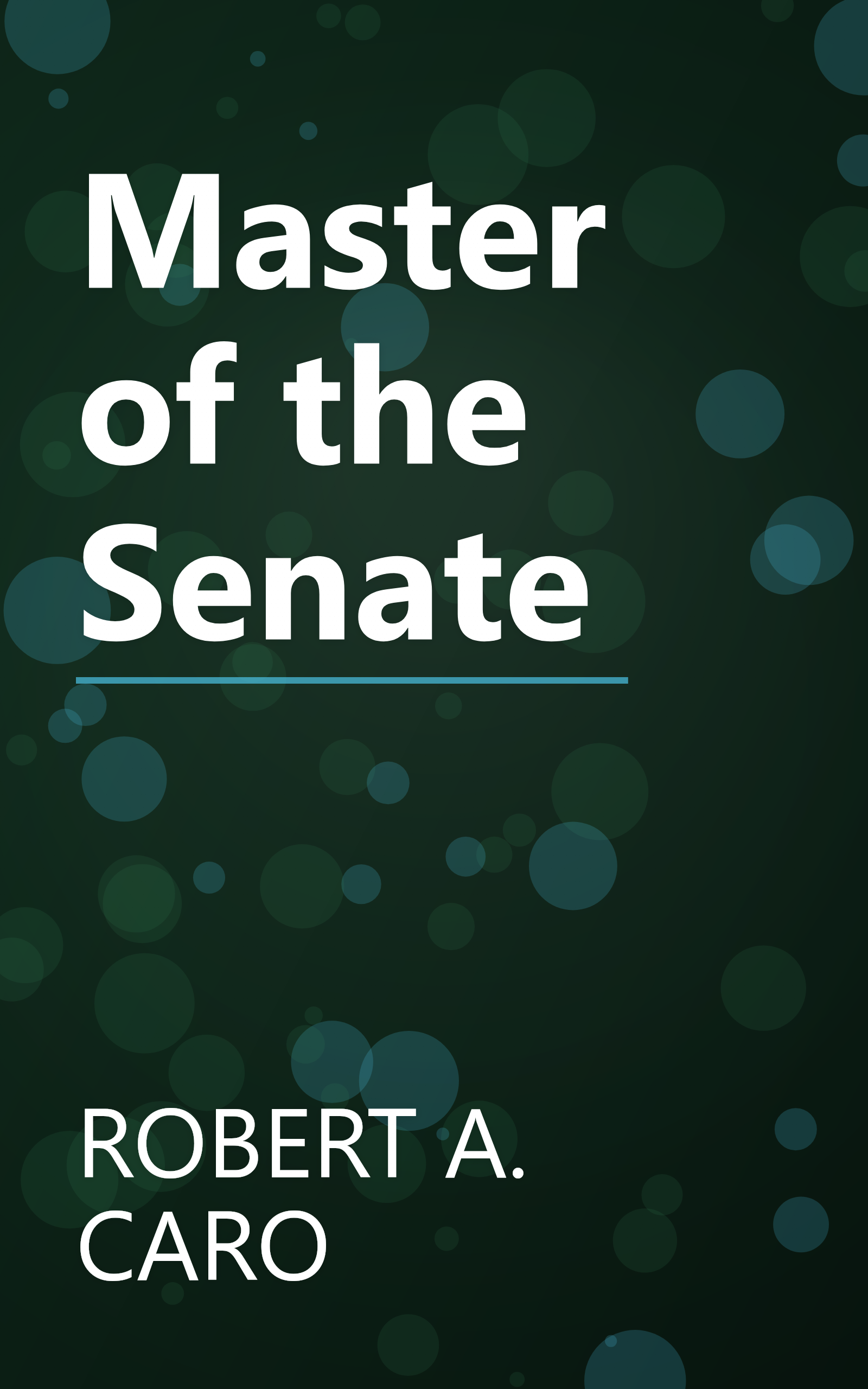 Master of the Senate book cover