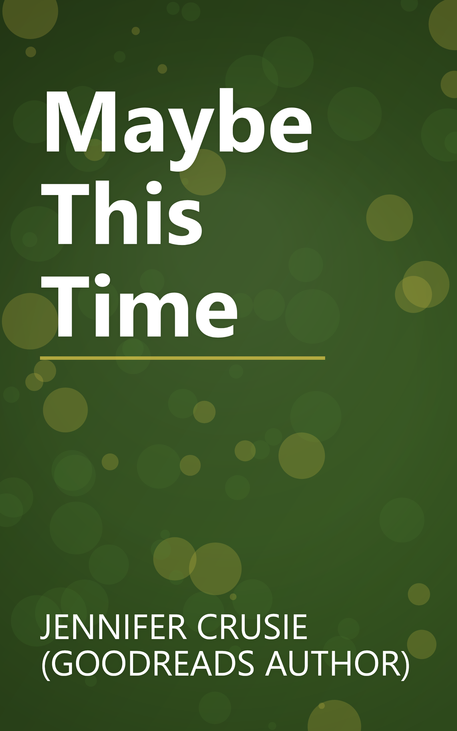 Maybe This Time book cover
