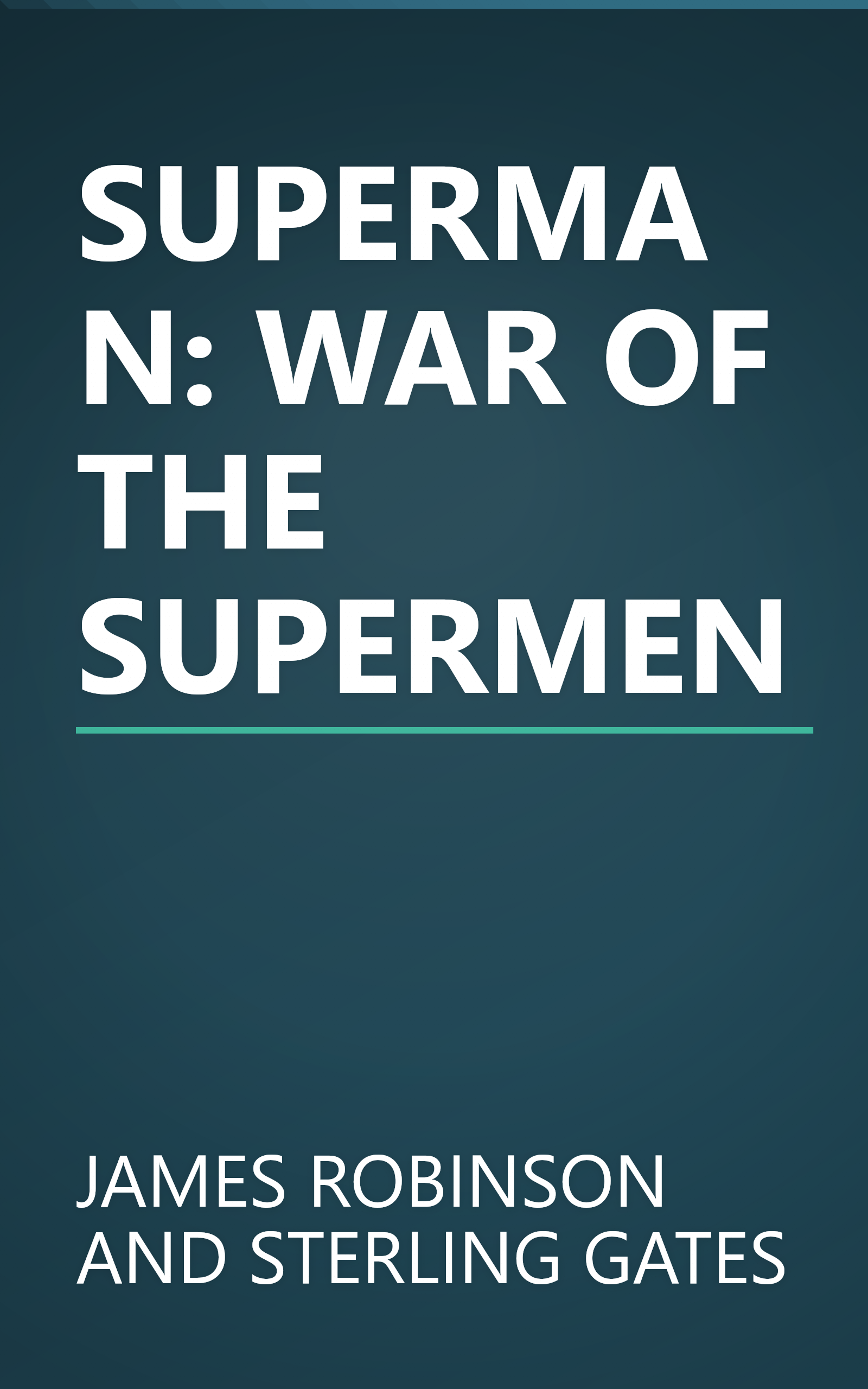 SUPERMAN: WAR OF THE SUPERMEN book cover