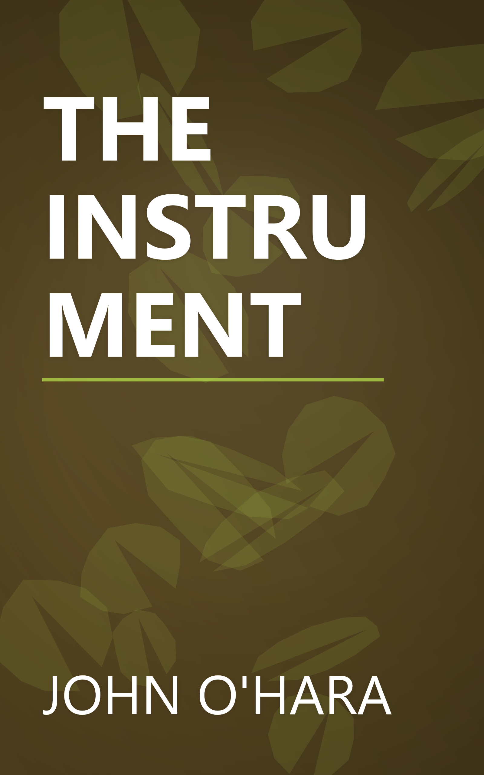 THE INSTRUMENT book cover