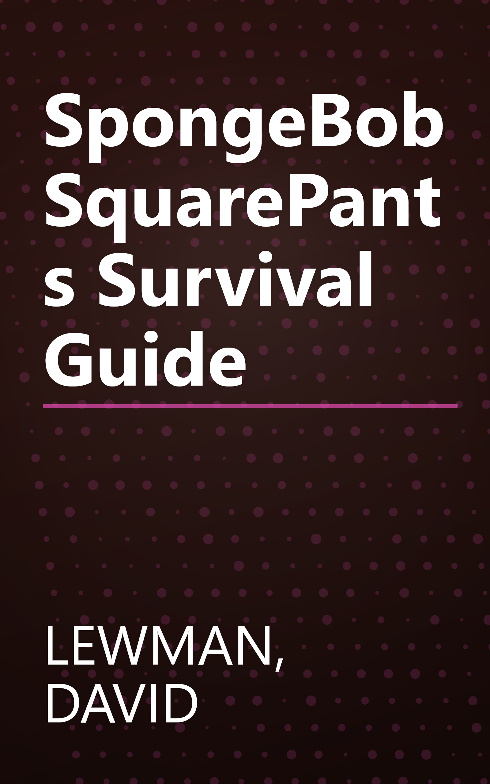 SpongeBob SquarePants Survival Guide book cover