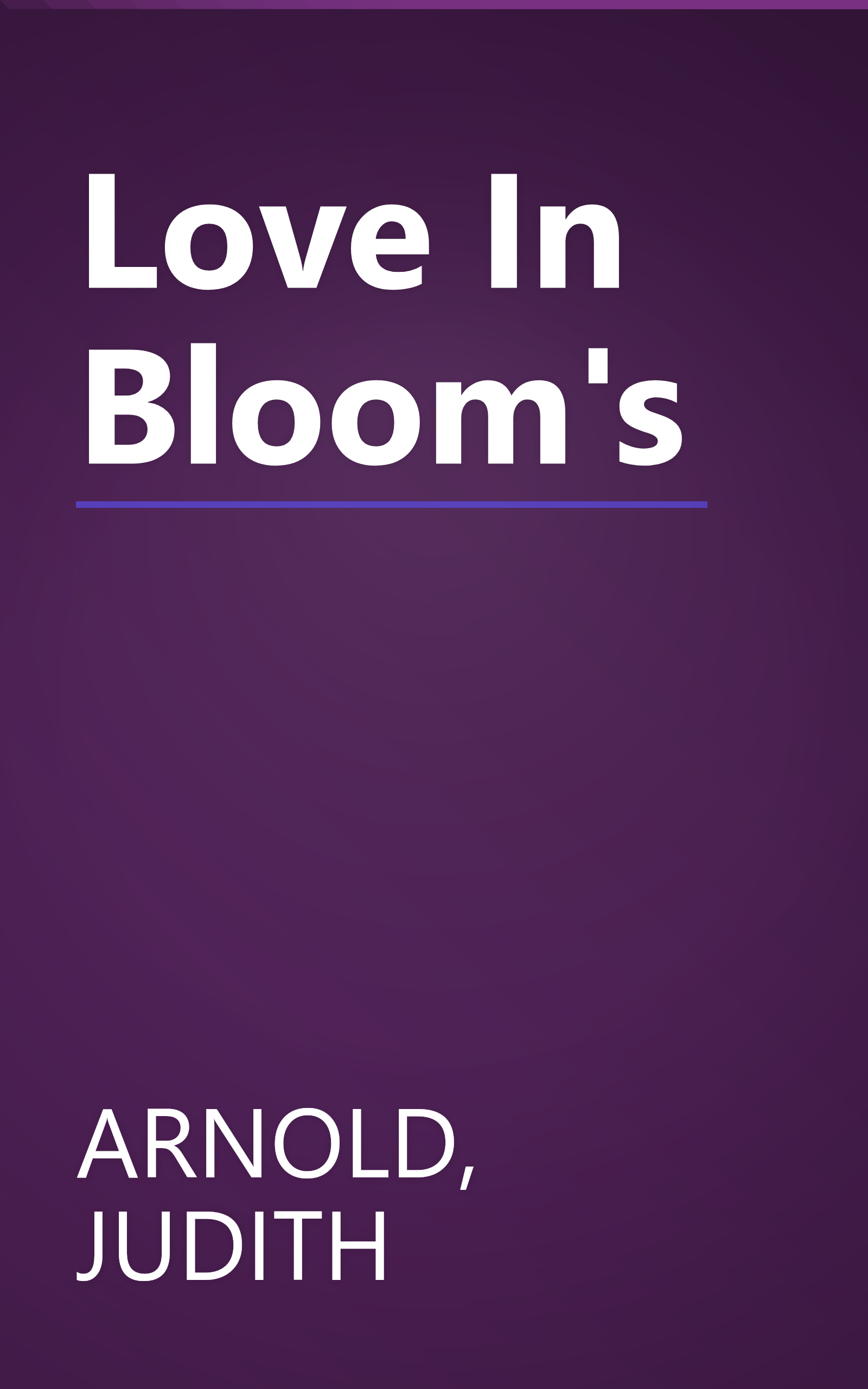 Love In Bloom's book cover