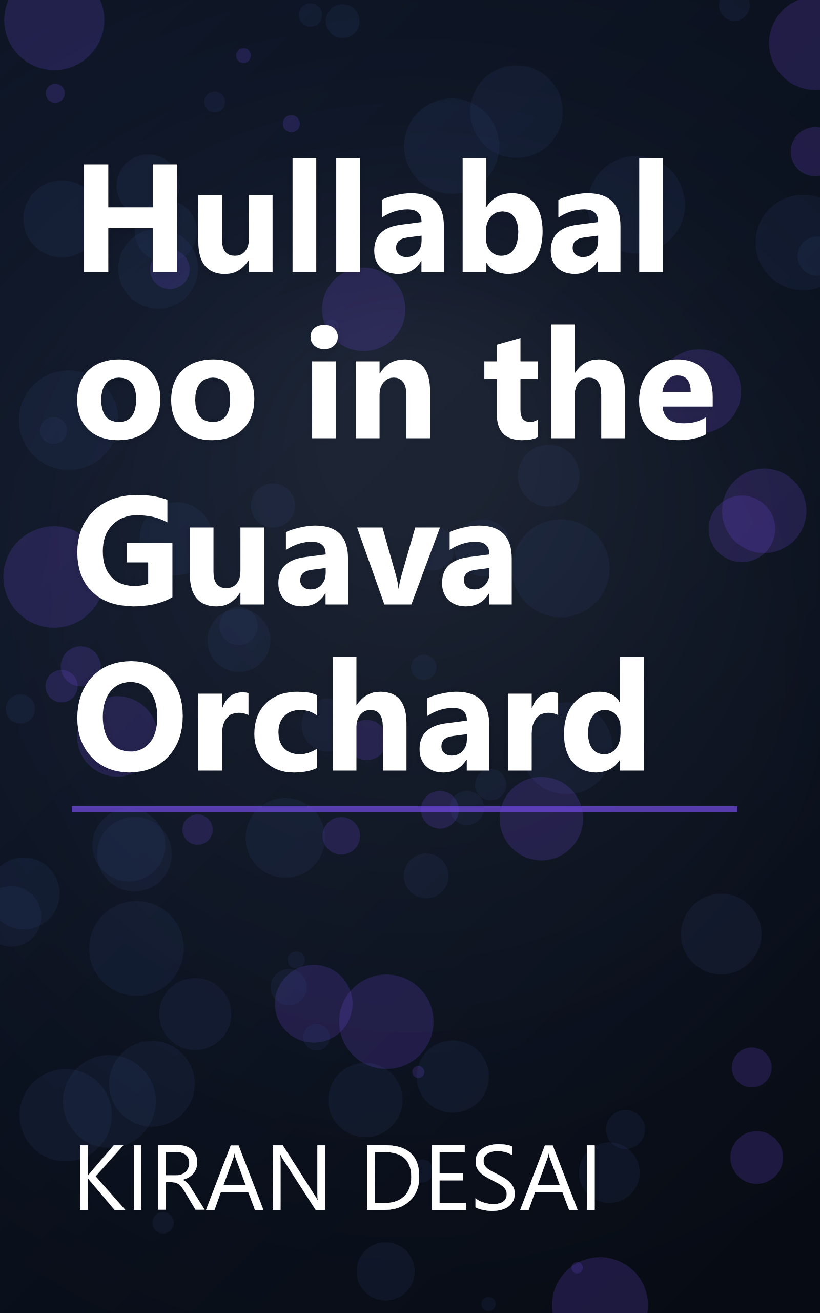 Hullabaloo in the Guava Orchard book cover