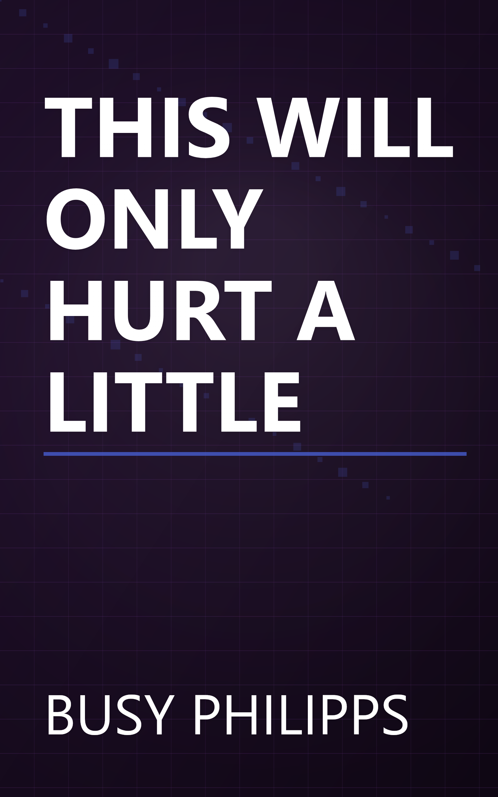 THIS WILL ONLY HURT A LITTLE book cover