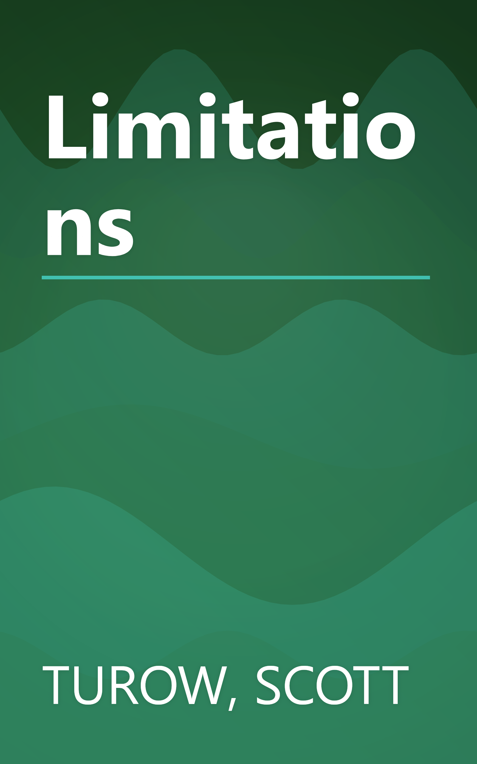 Limitations book cover