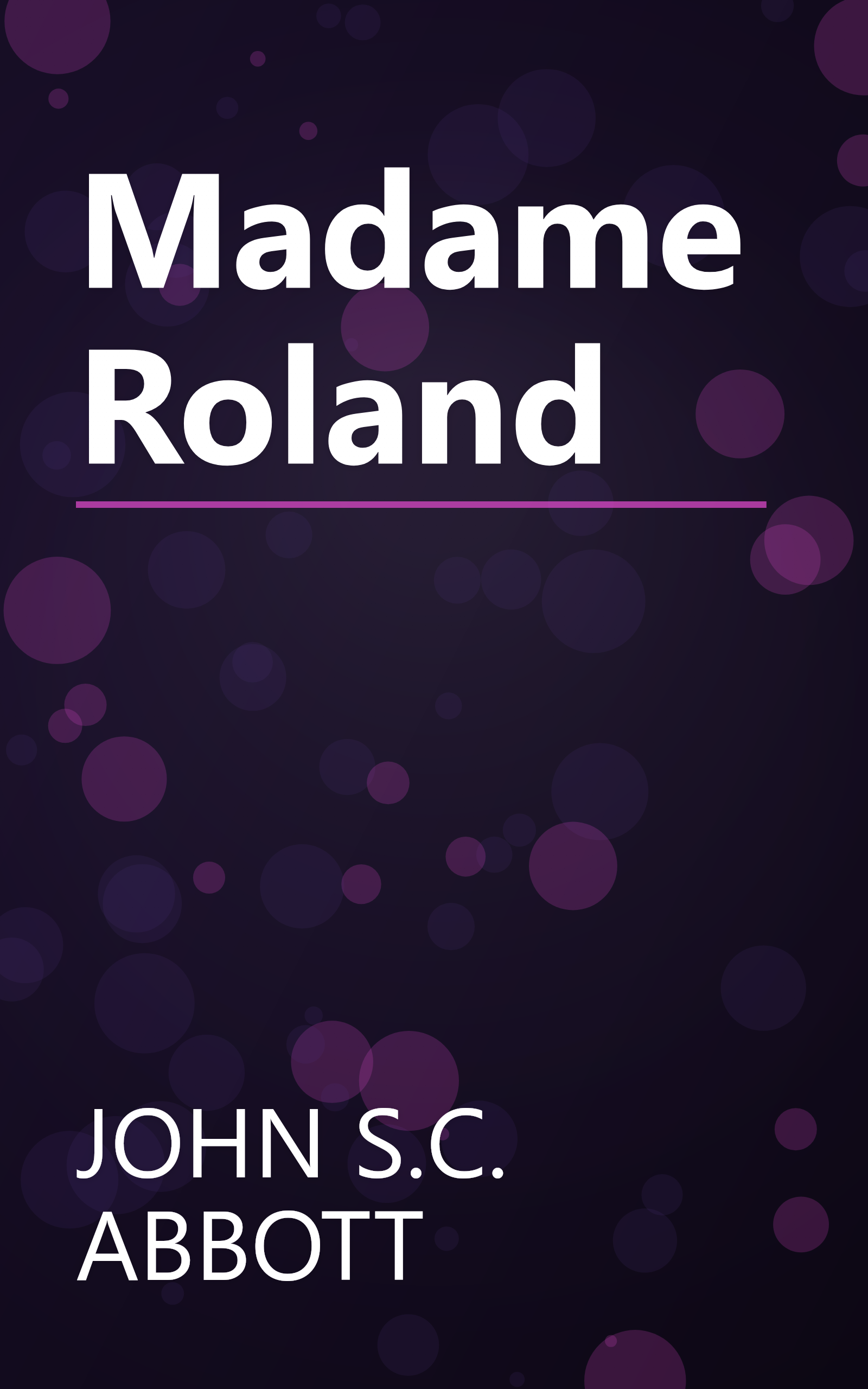 Madame Roland book cover