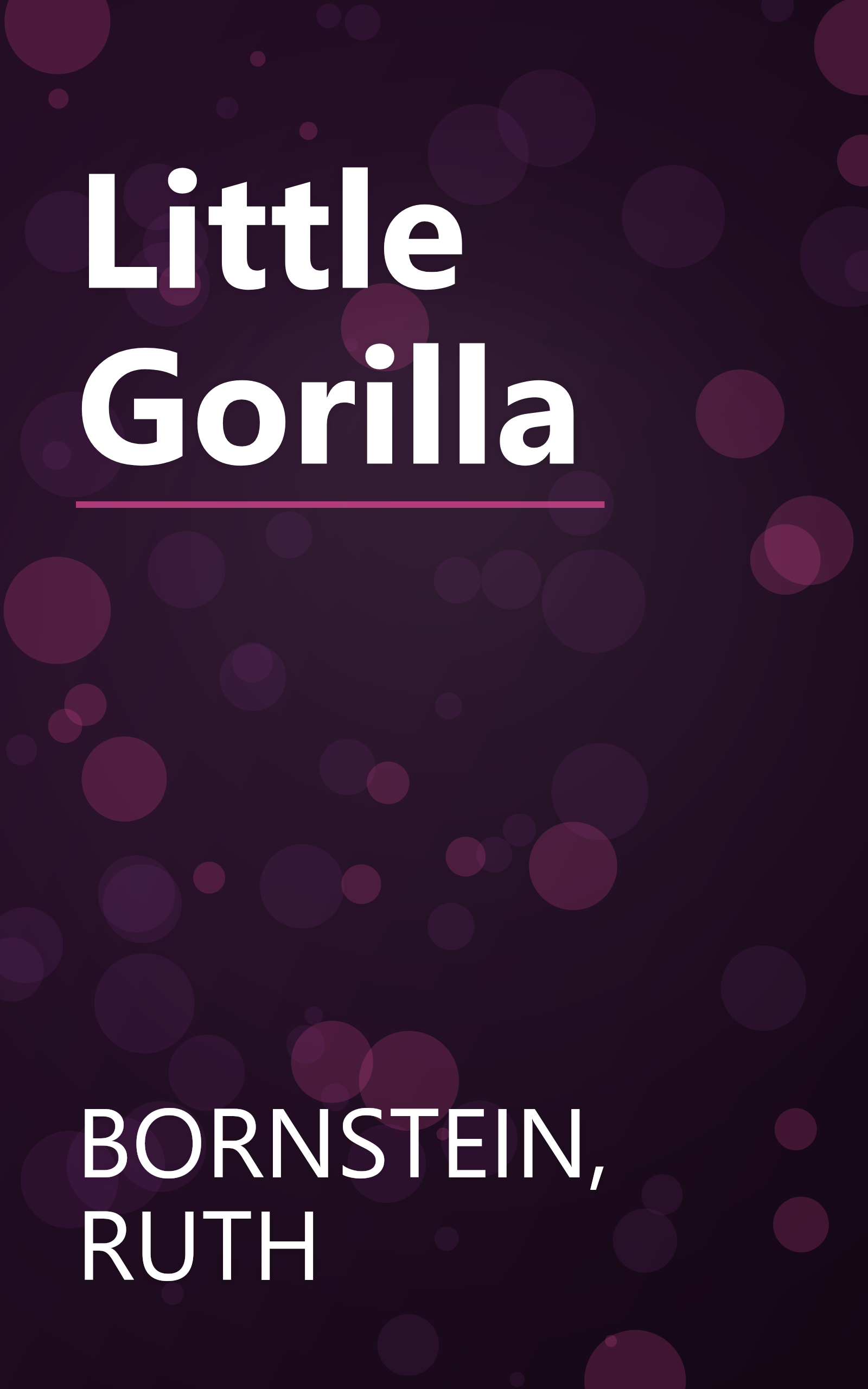 Little Gorilla book cover