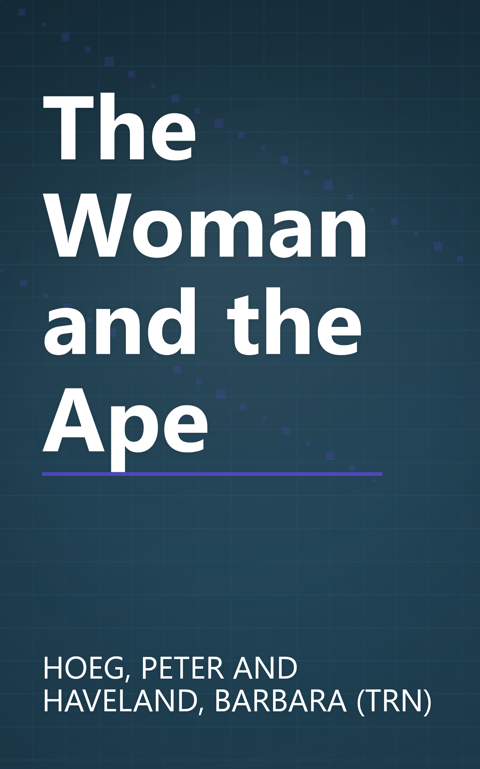 The Woman and the Ape book cover