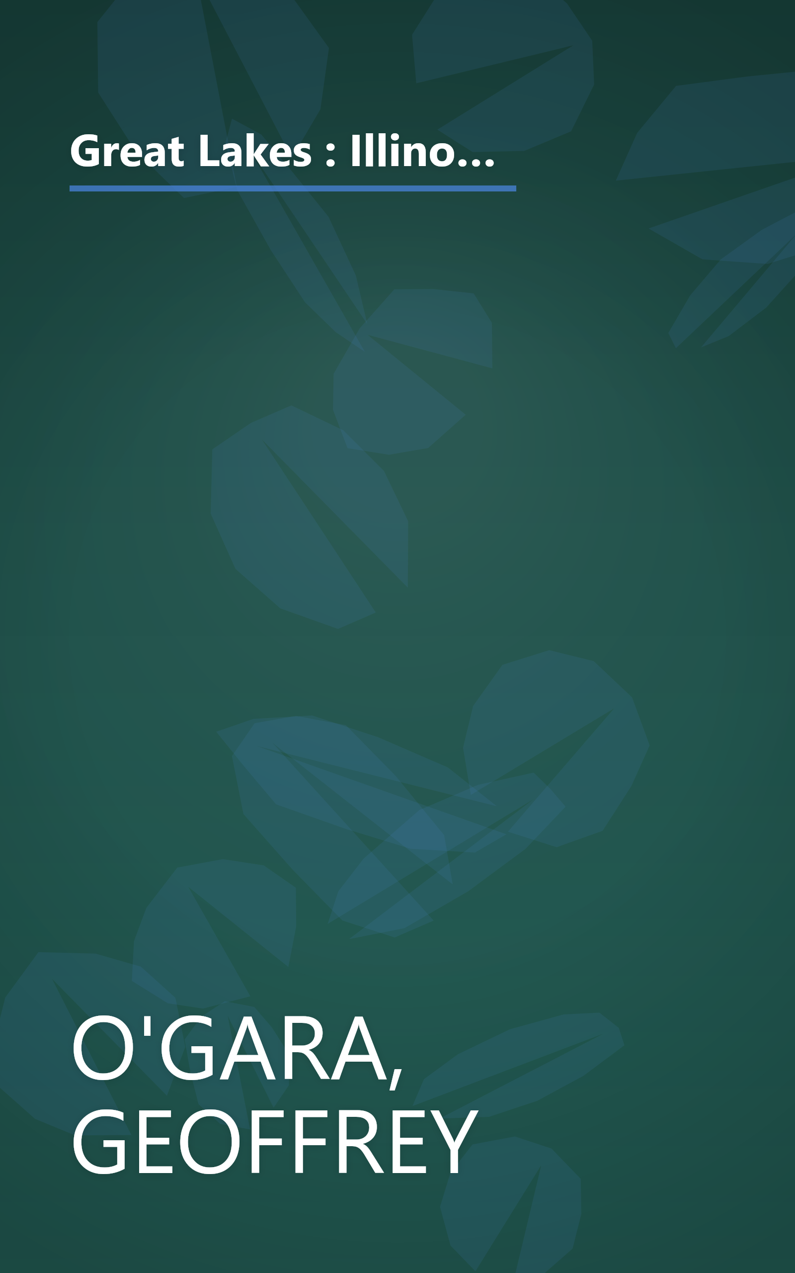 Great Lakes : Illinois, Indiana, Ohio, Michigan, Wisconsin, and Minnesota (National Geographic's Driving Guides to America) book cover