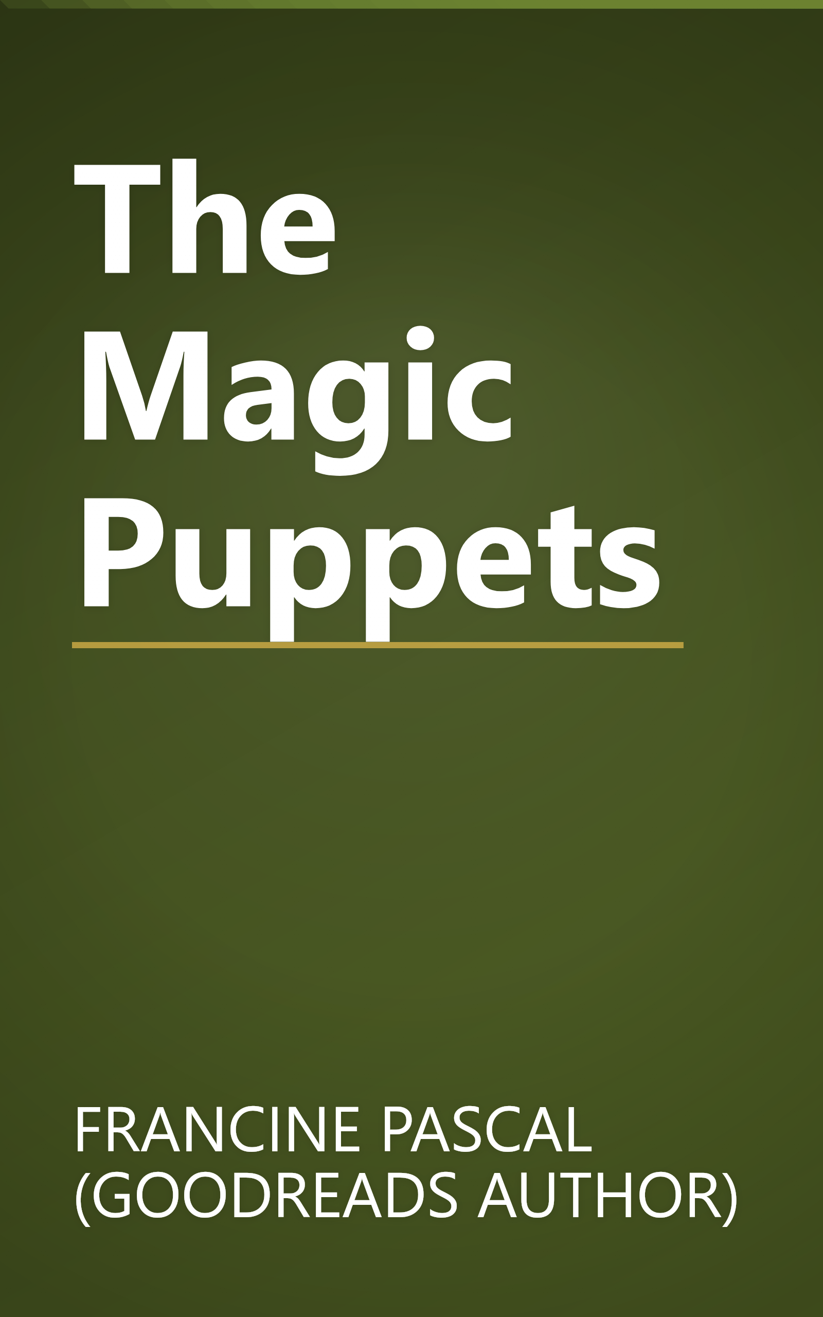The Magic Puppets book cover