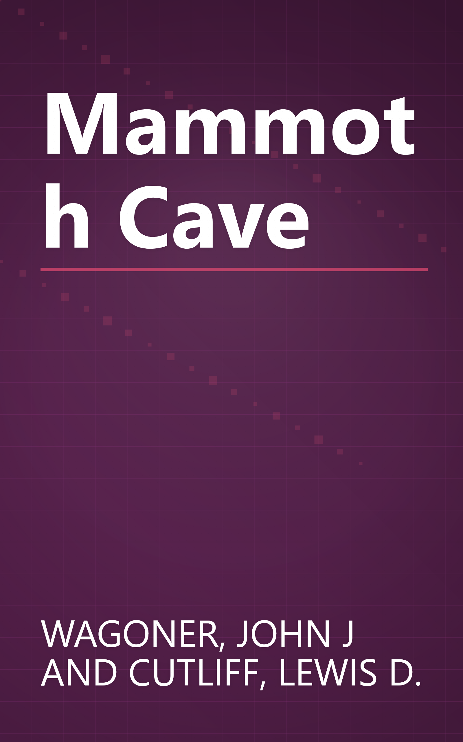 Mammoth Cave book cover
