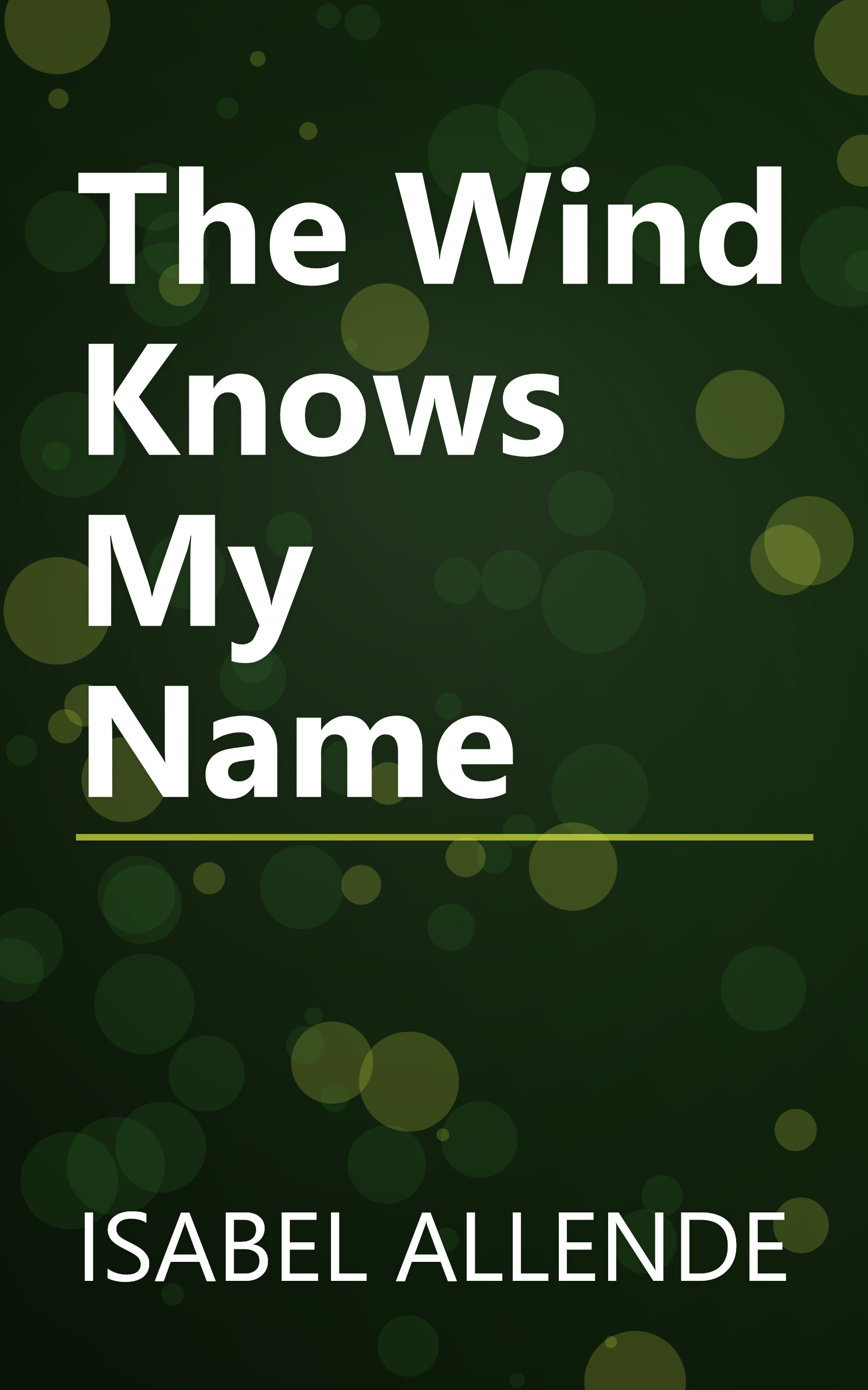 The Wind Knows My Name book cover