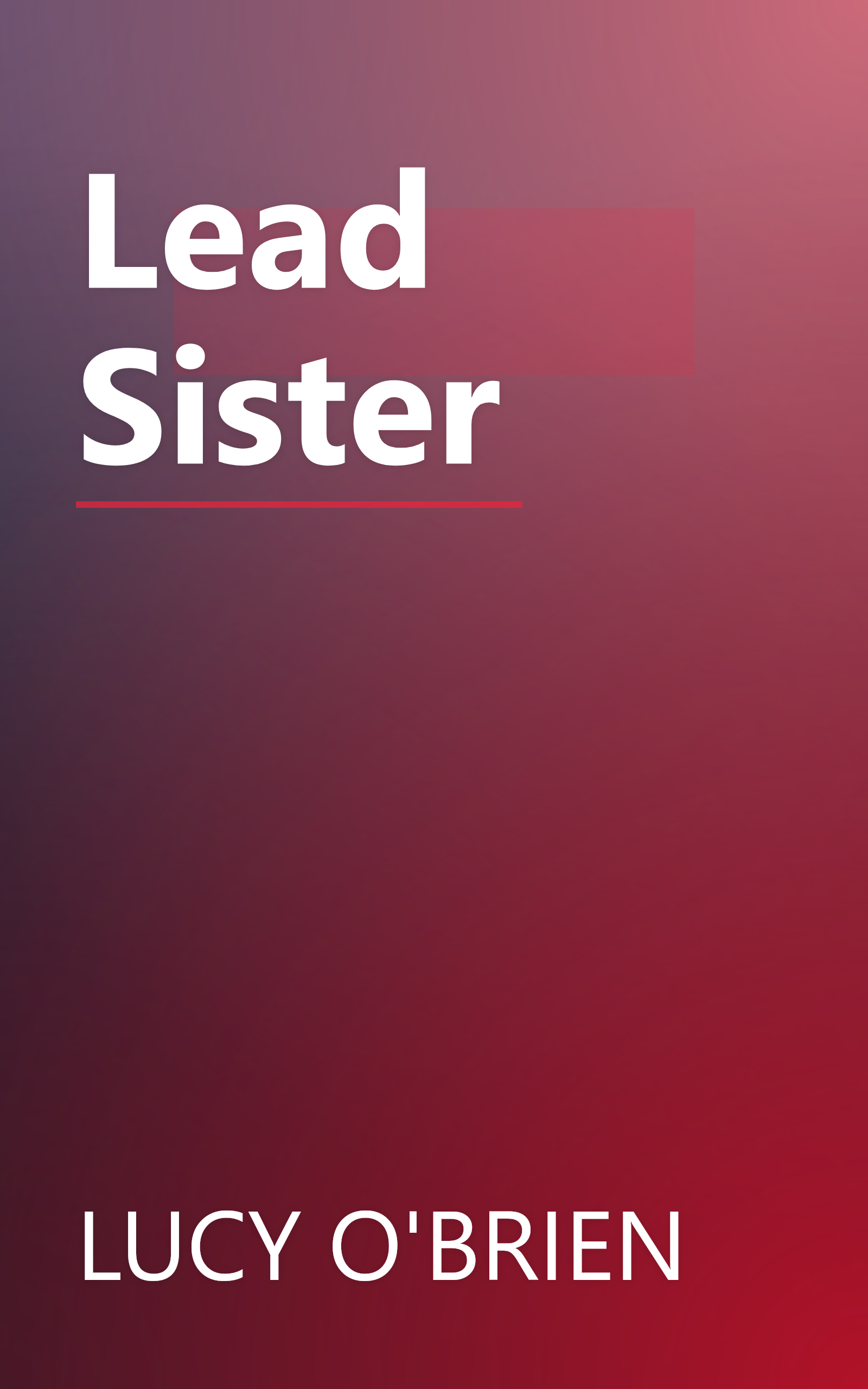Lead Sister book cover