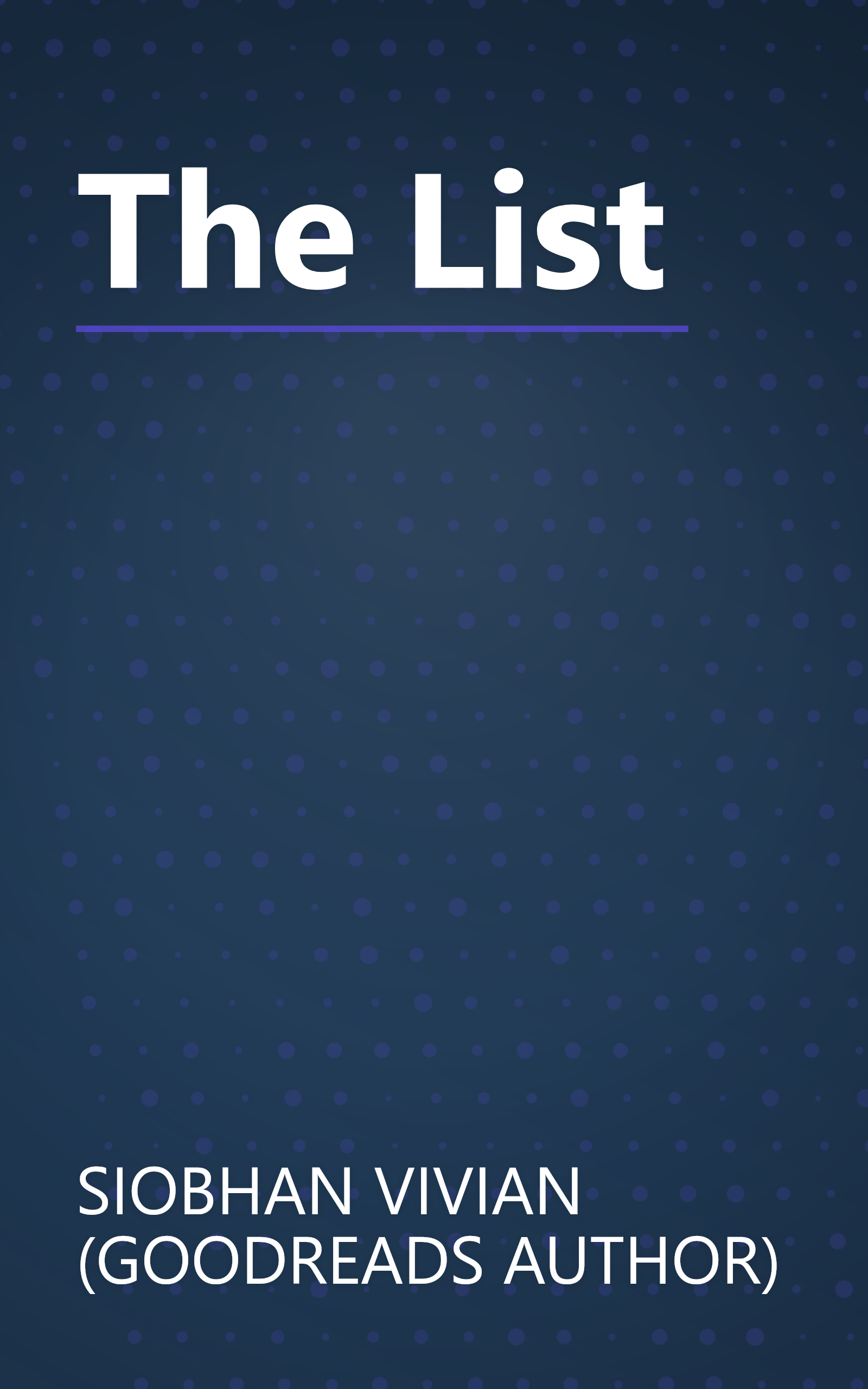 The List book cover