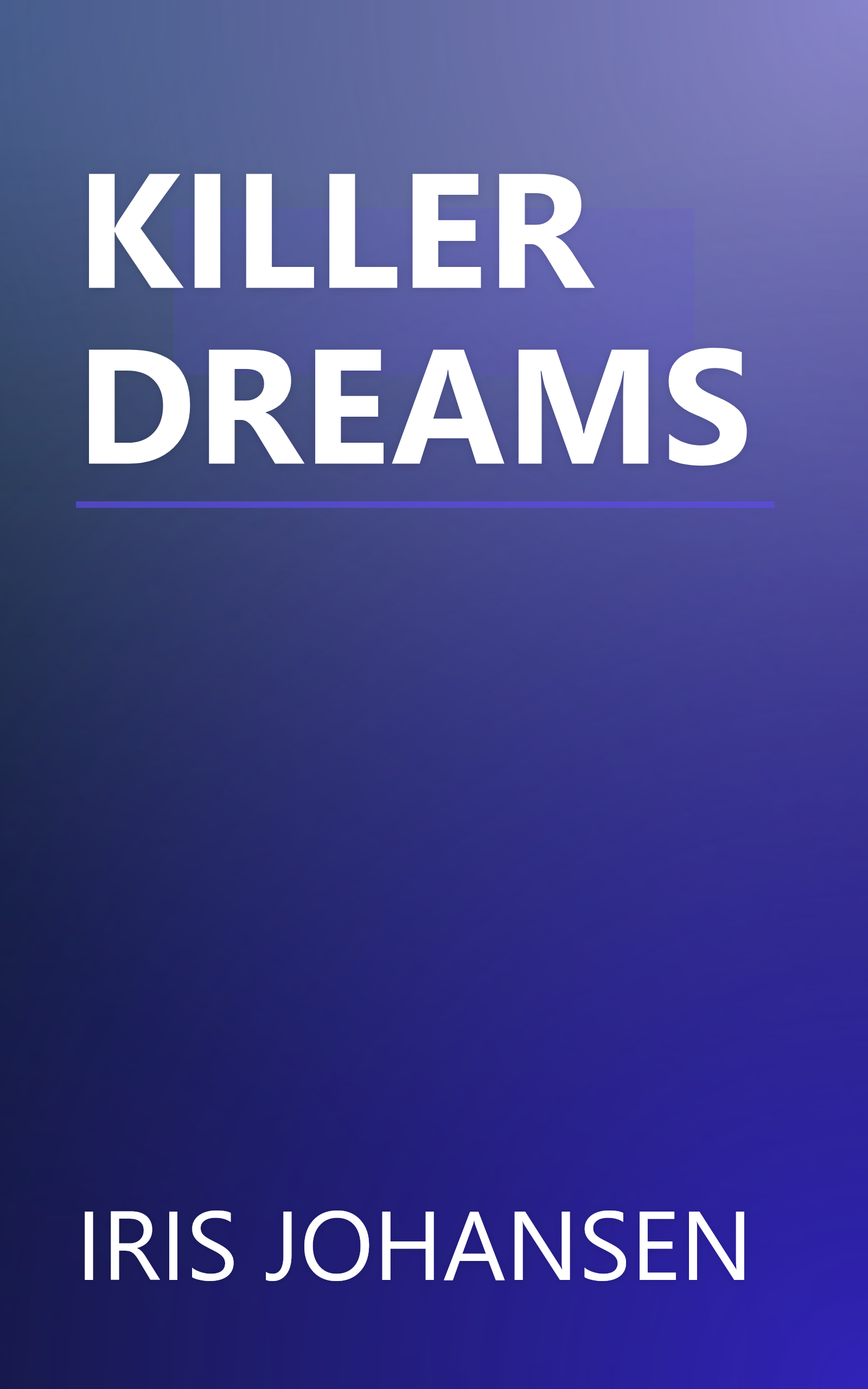 KILLER DREAMS book cover