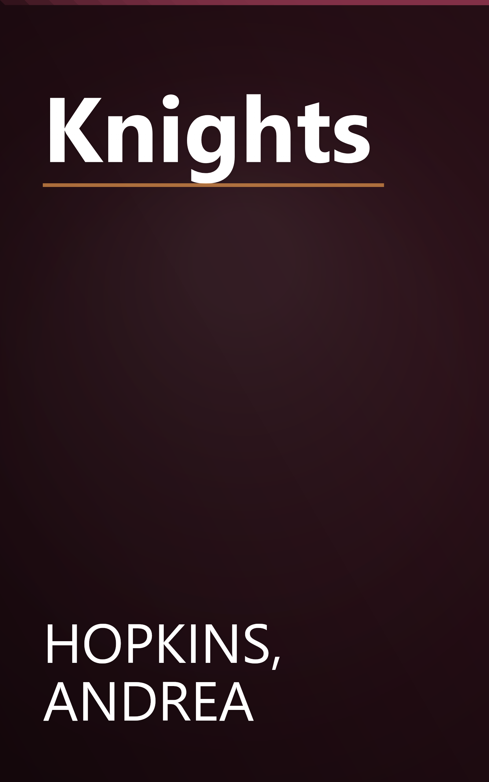 Knights book cover