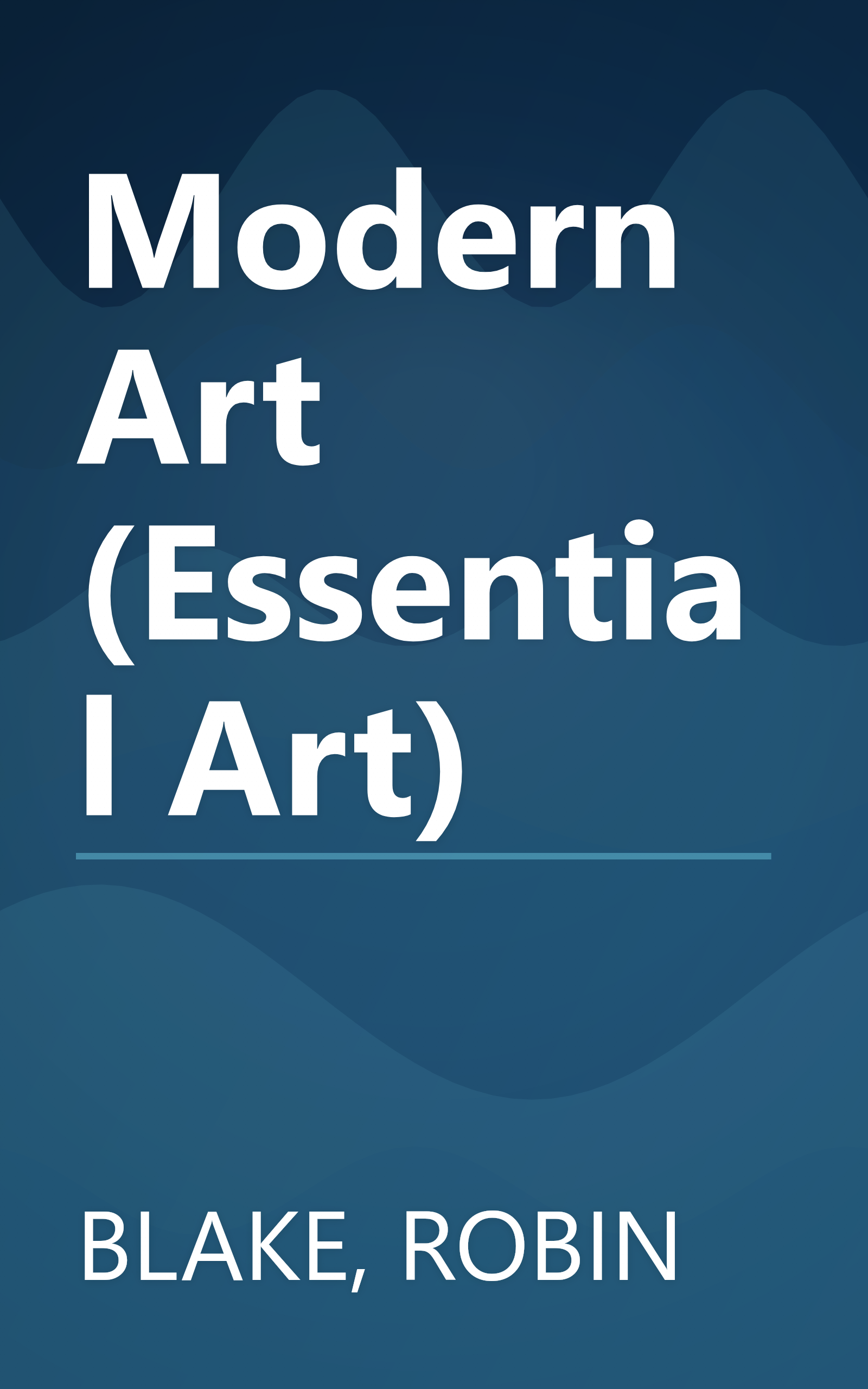 Modern Art (Essential Art) book cover