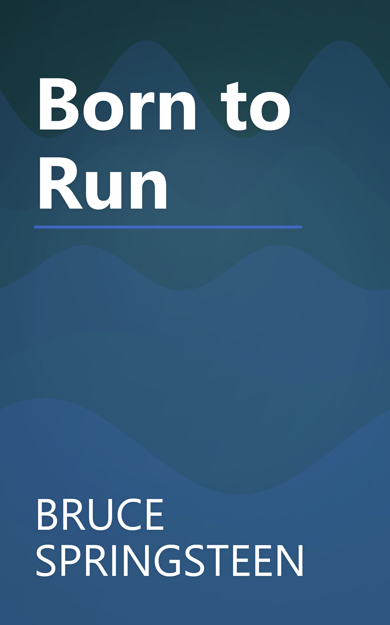 Born to Run book cover