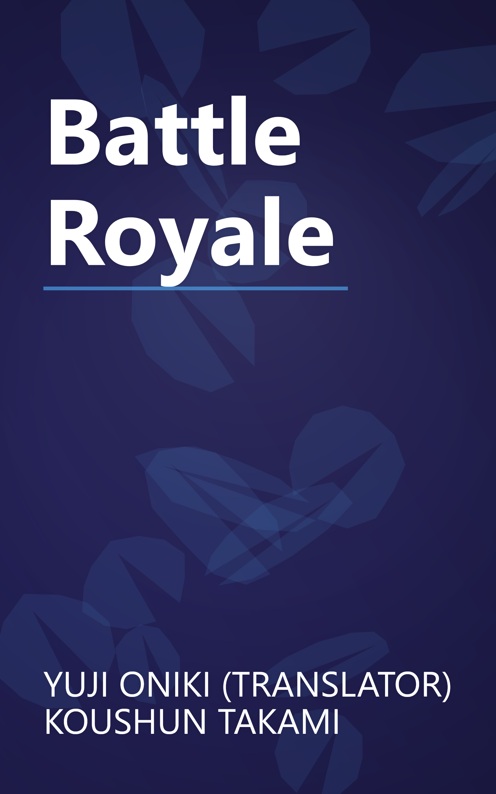 Battle Royale book cover