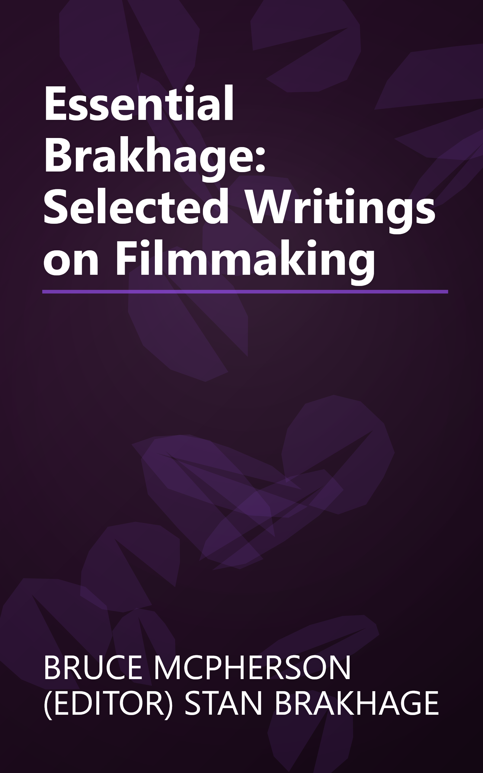 Essential Brakhage: Selected Writings on Filmmaking book cover