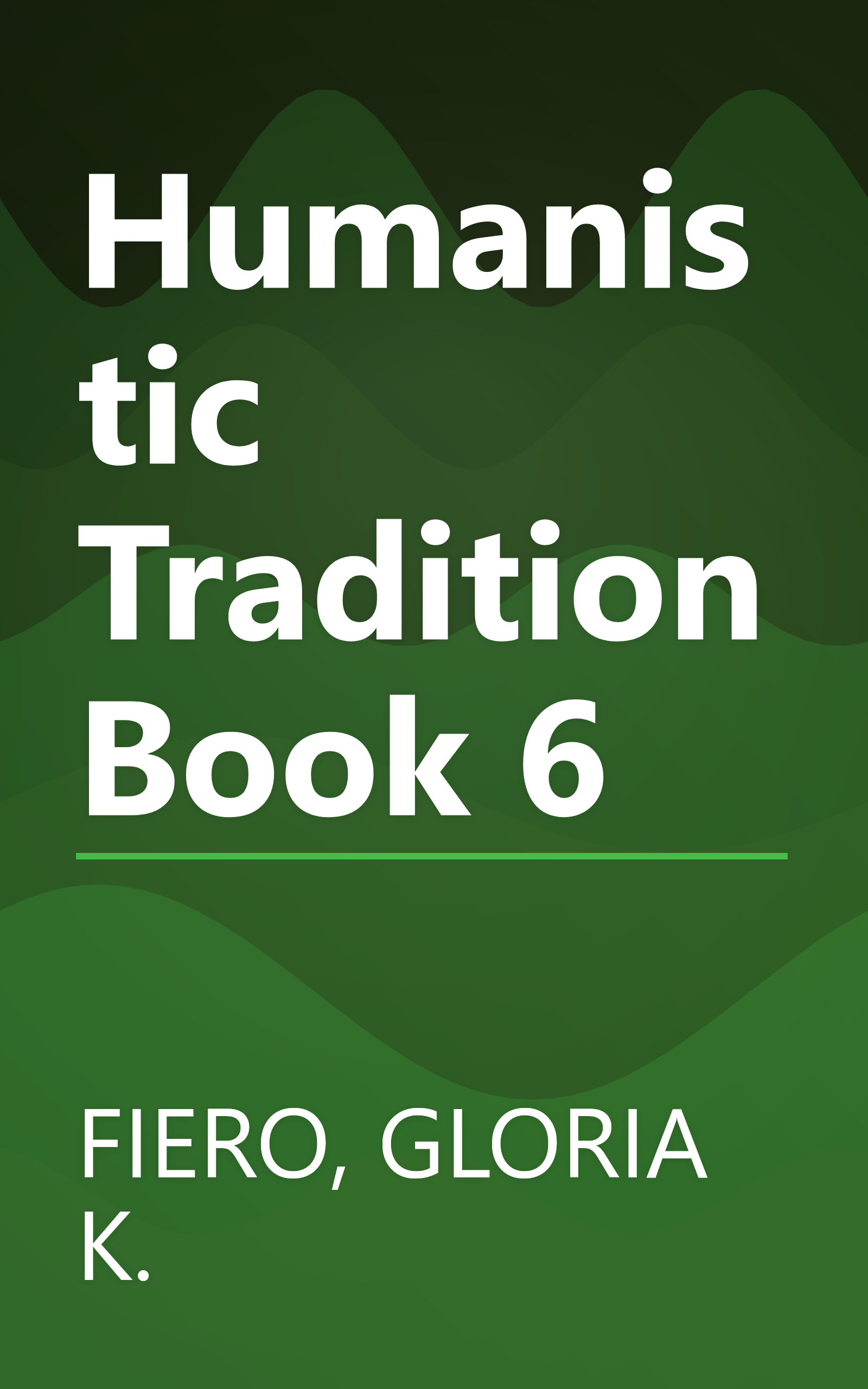 Humanistic Tradition Book 6 book cover