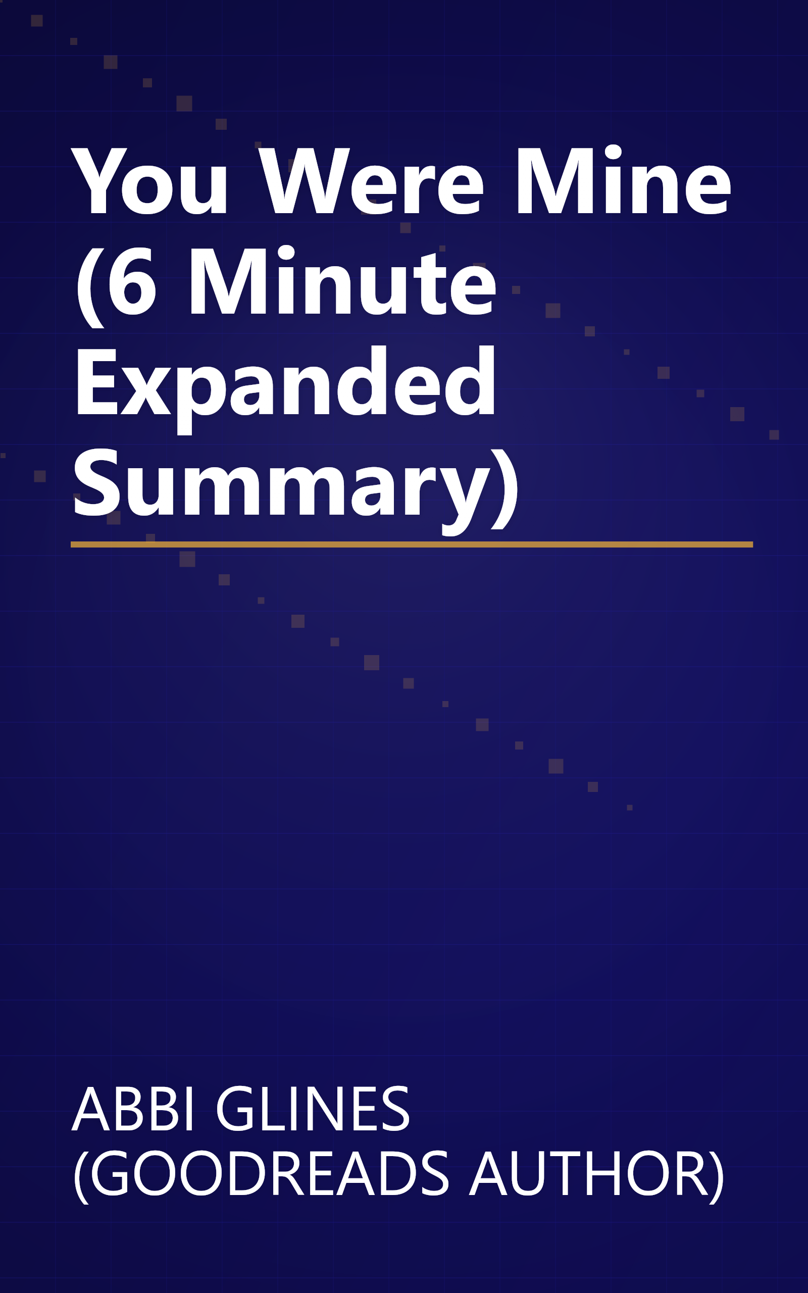 You Were Mine (6 Minute   Expanded Summary) book cover