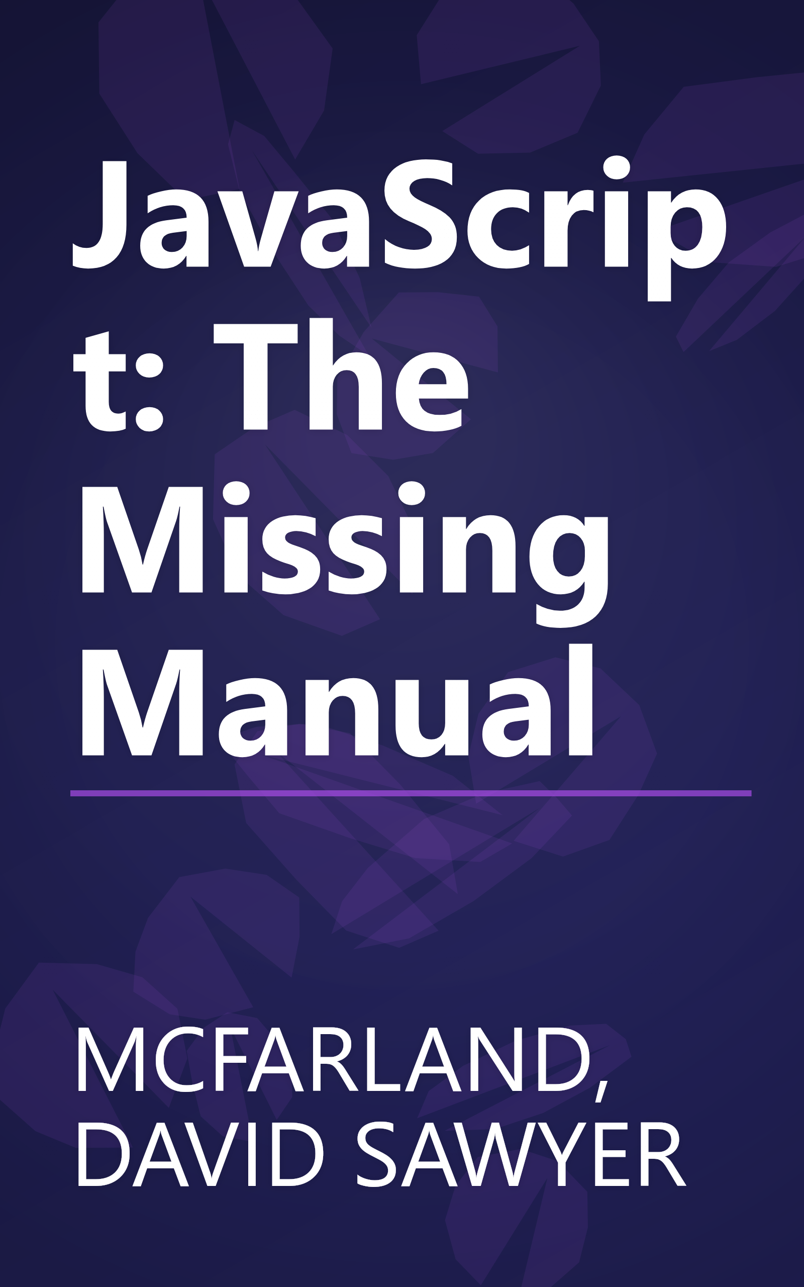 JavaScript: The Missing Manual book cover