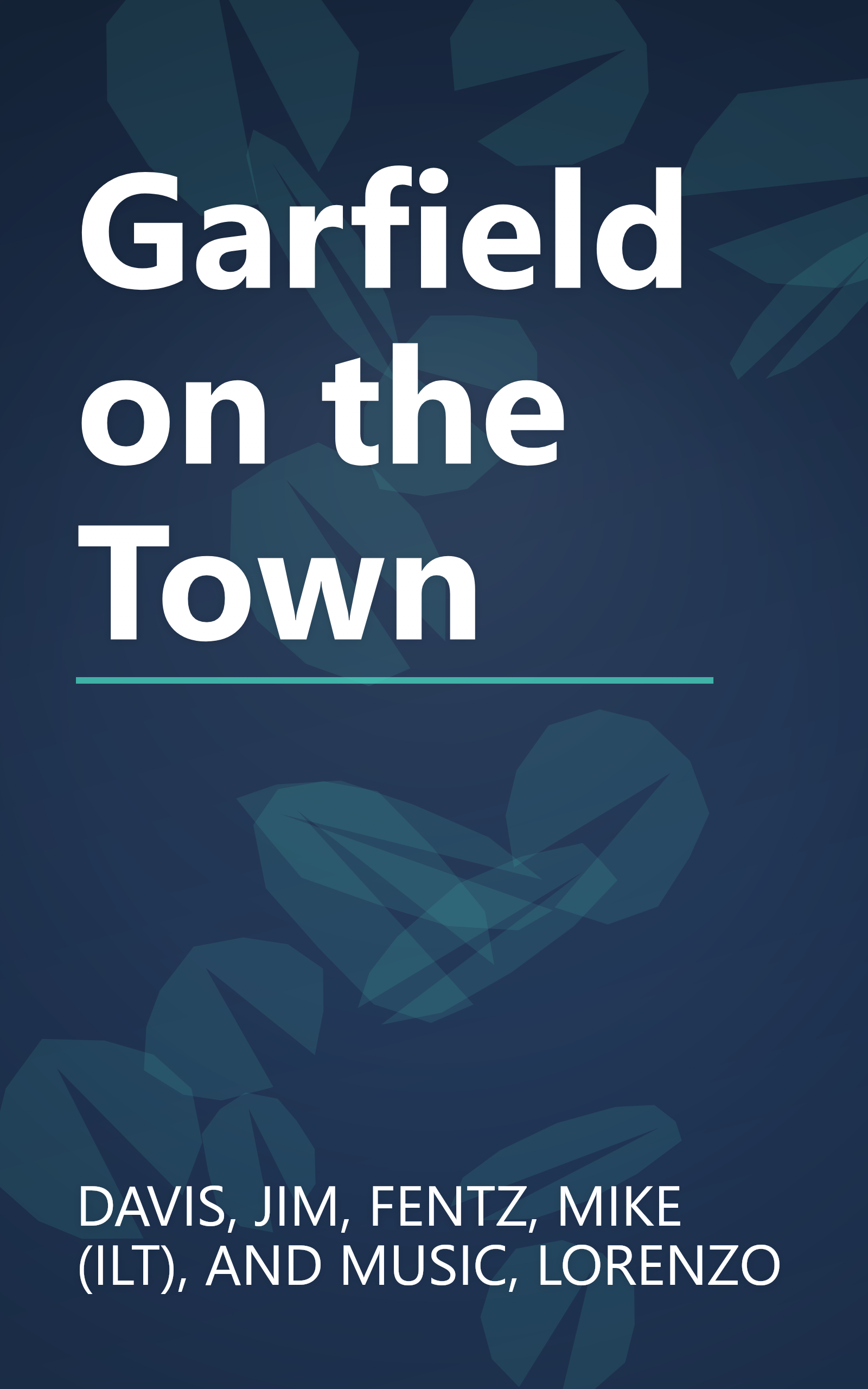 Garfield on the Town book cover