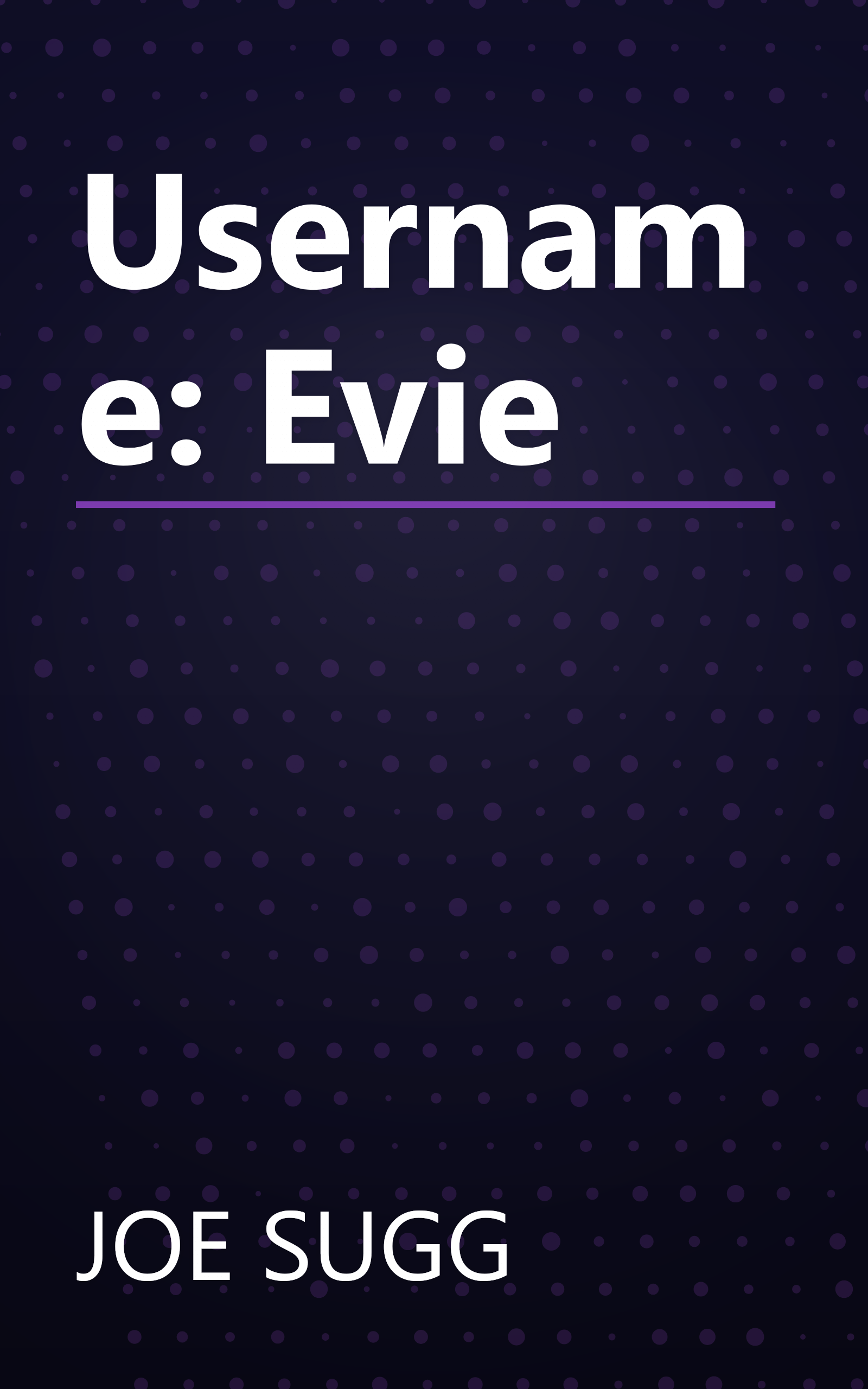 Username: Evie book cover