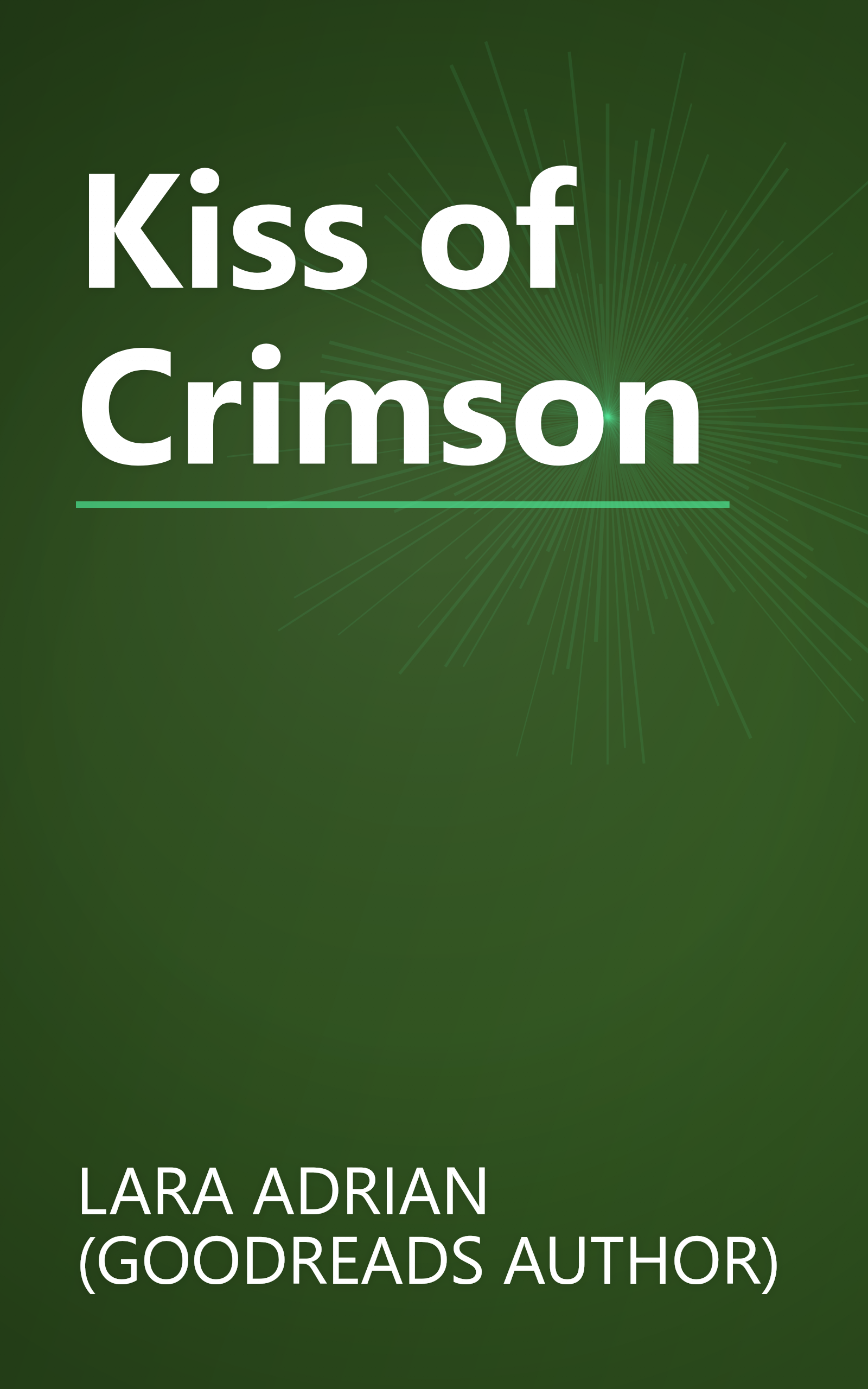 Kiss of Crimson book cover