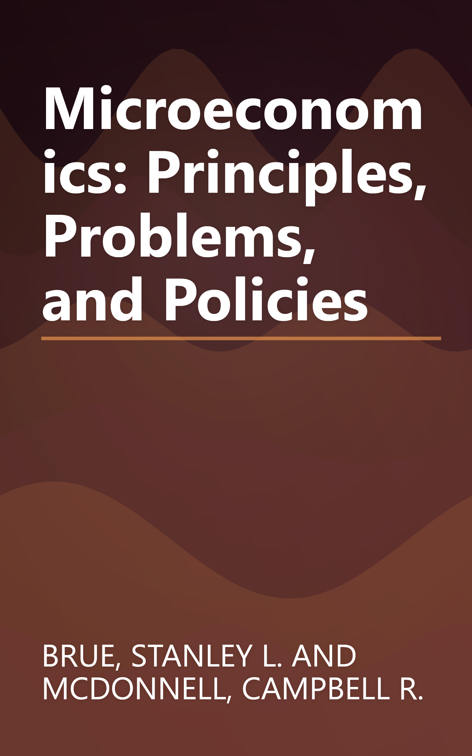 Microeconomics: Principles, Problems, and Policies book cover