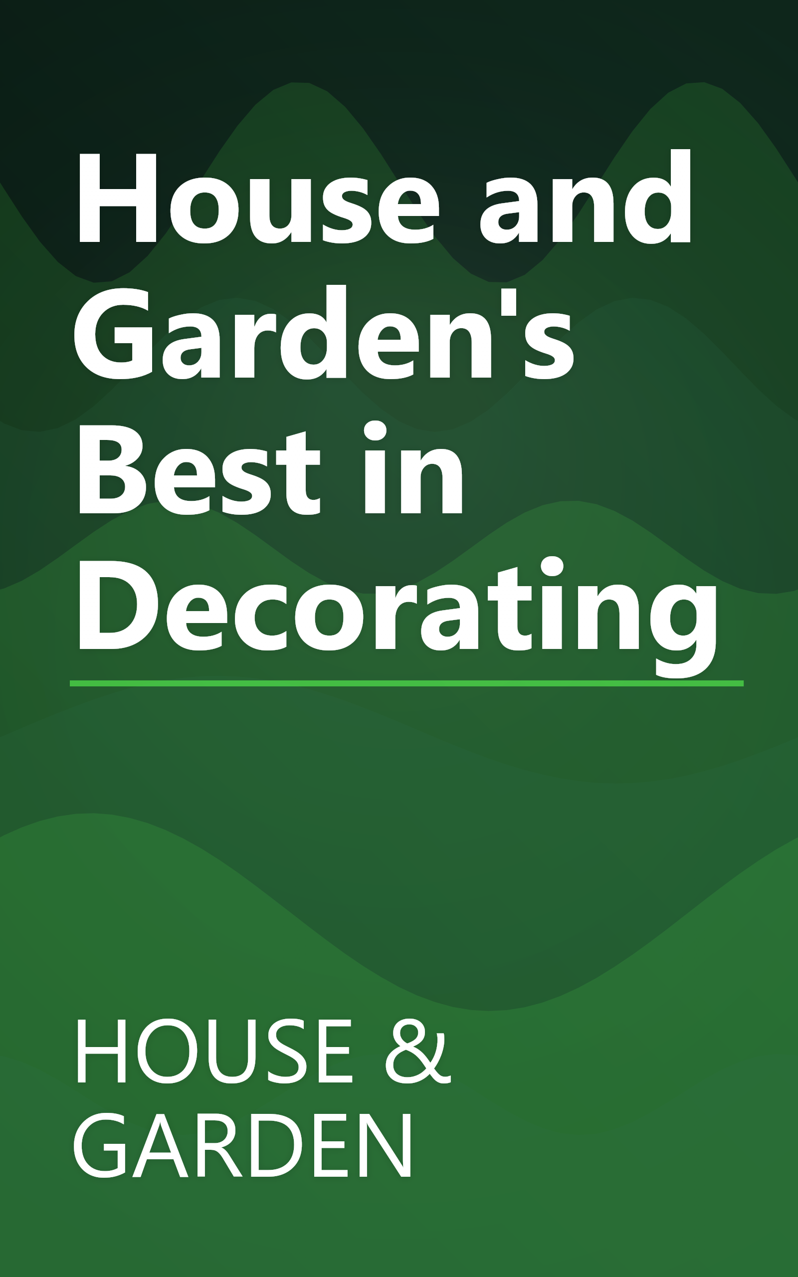 House and Garden's Best in Decorating book cover