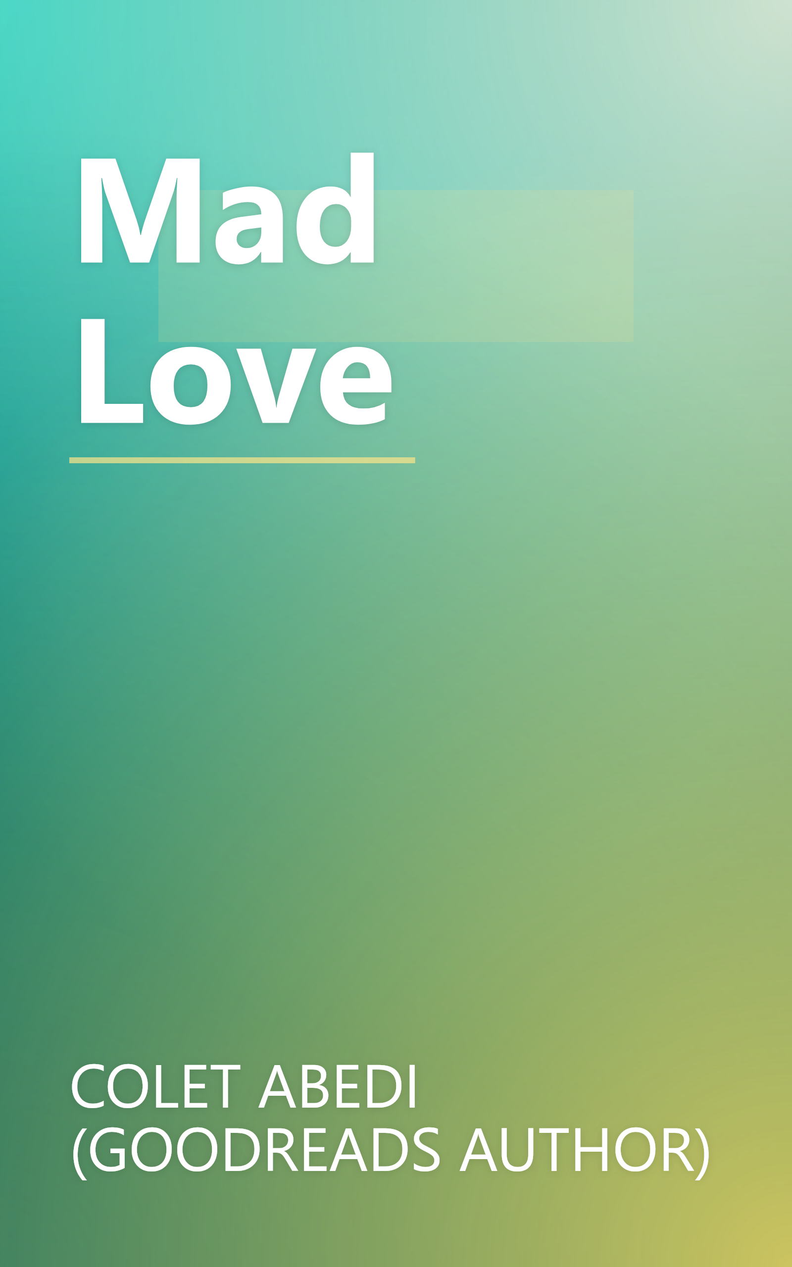 Mad Love book cover