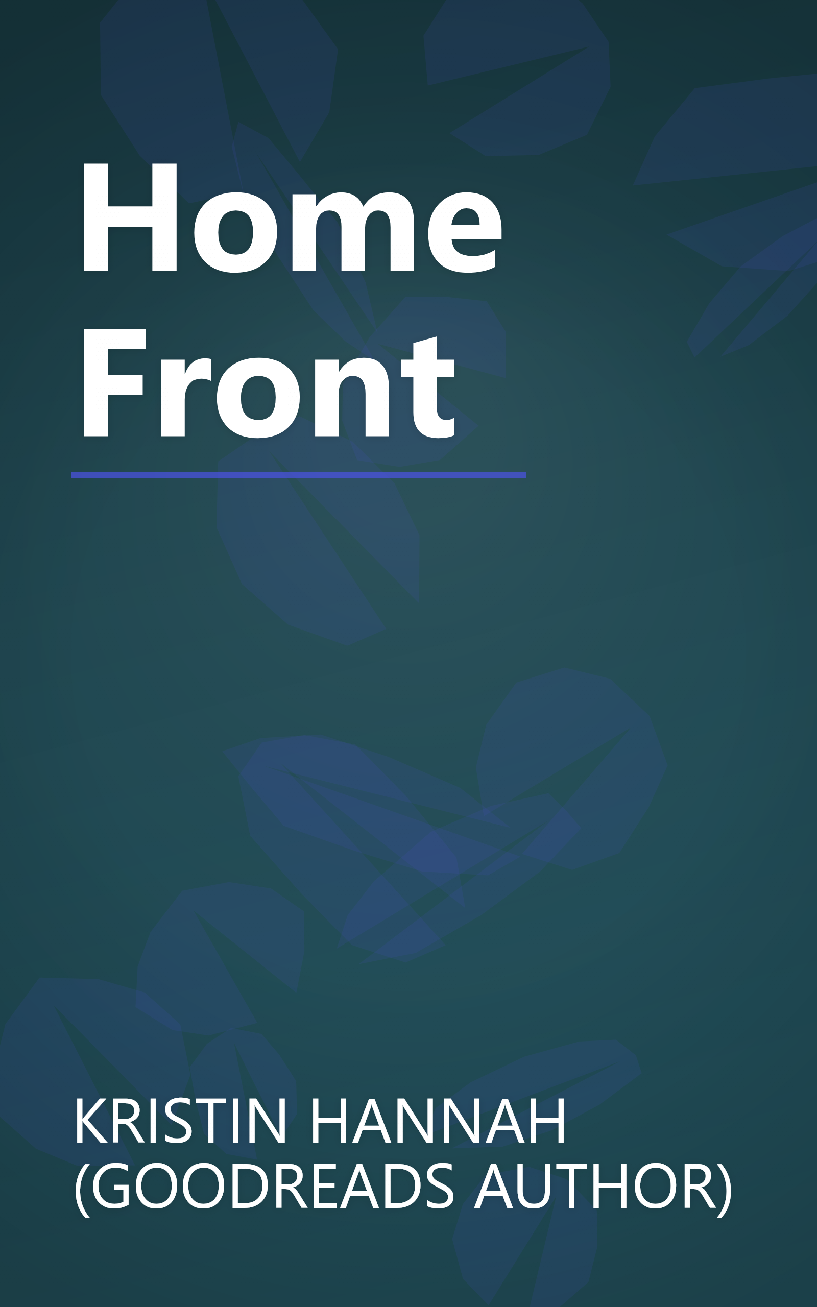 Home Front book cover