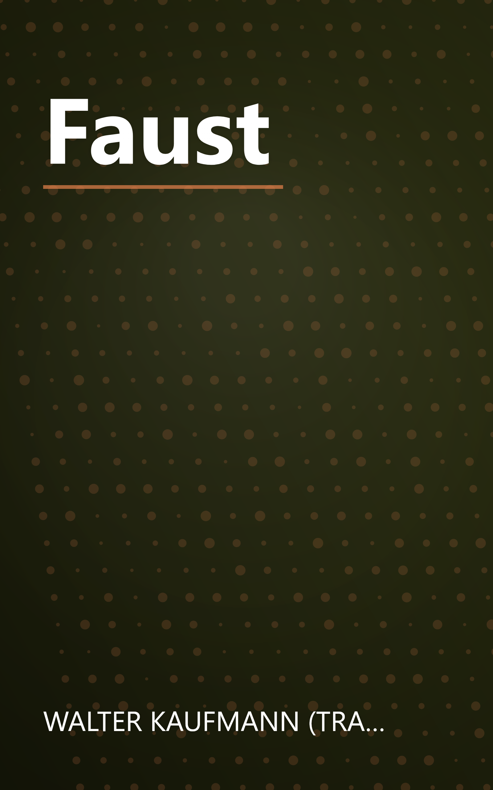 Faust book cover
