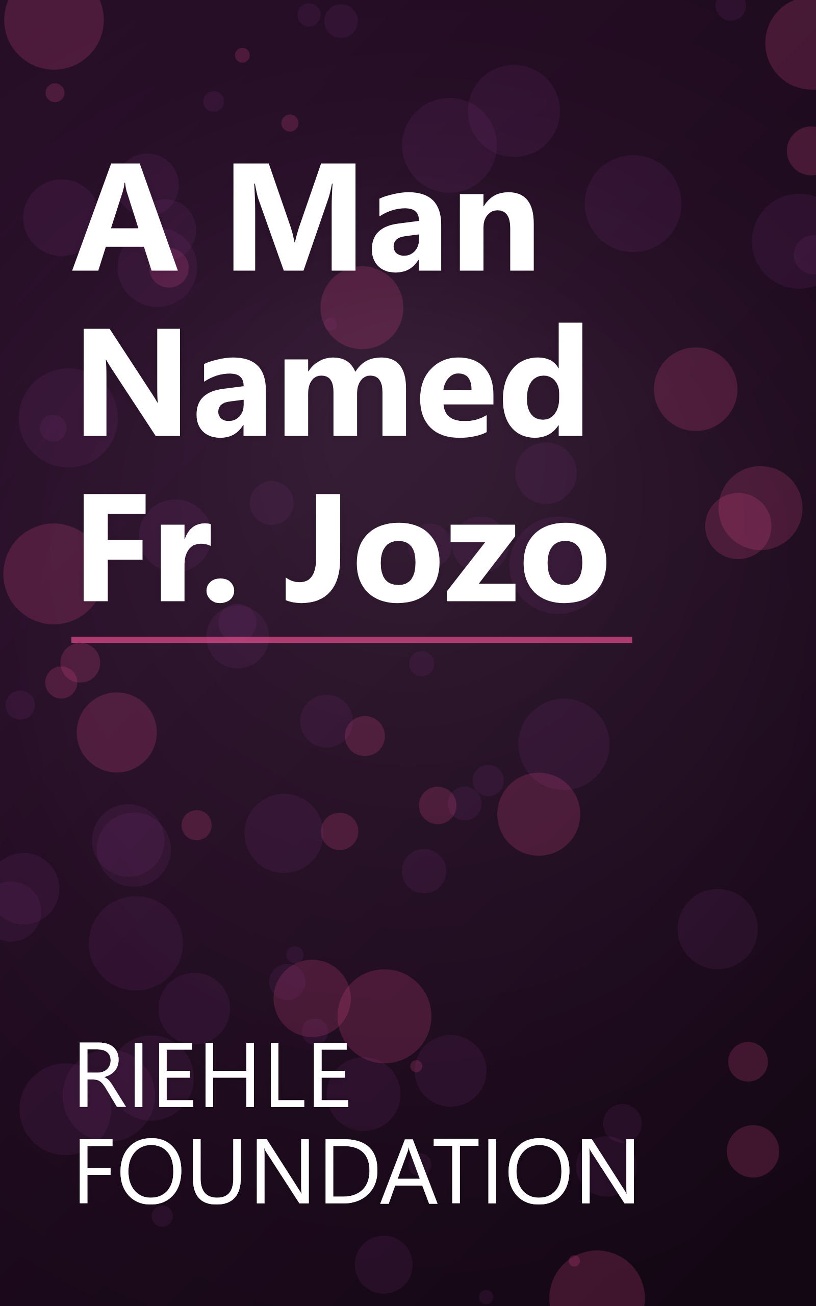 A Man Named Fr. Jozo book cover