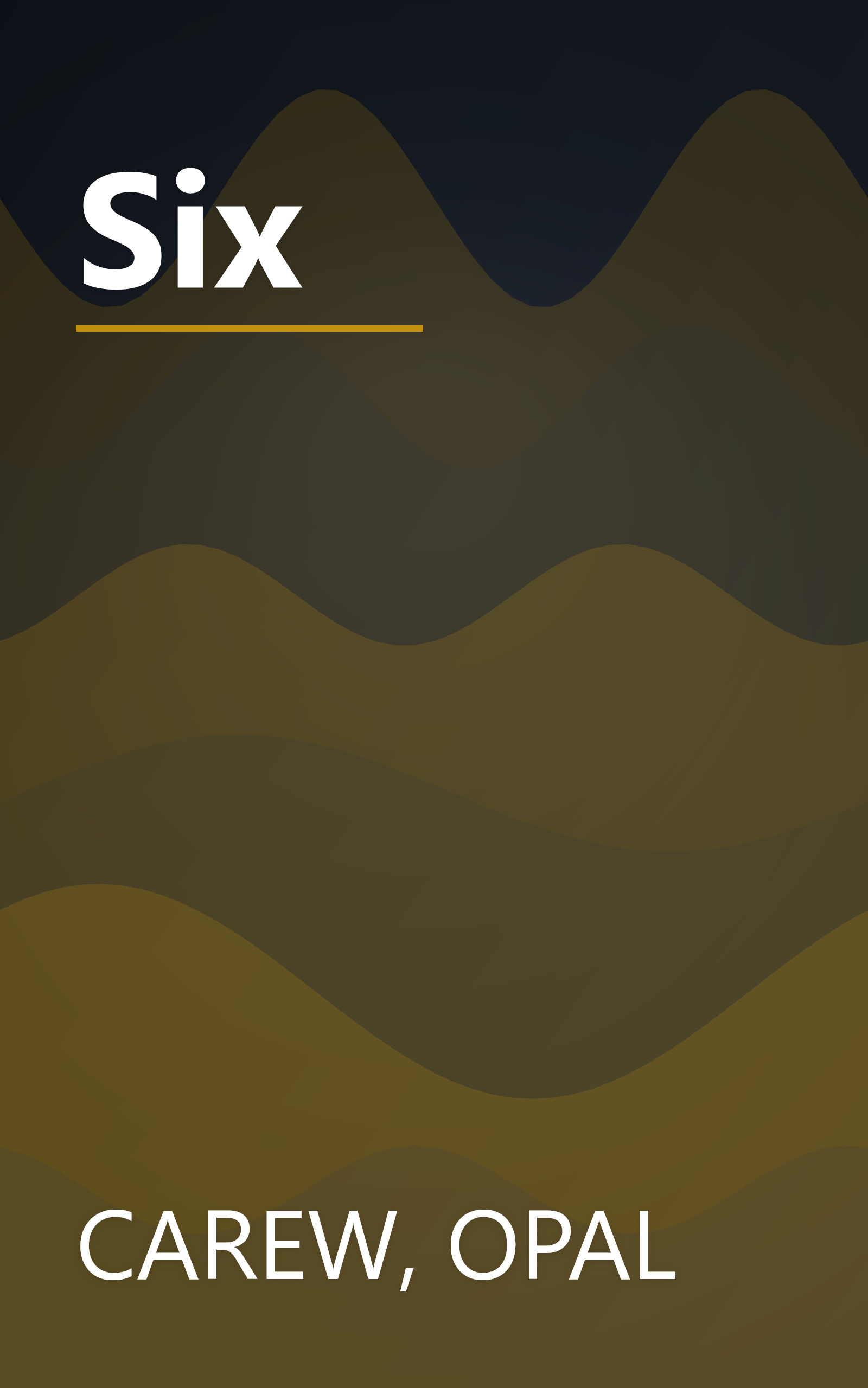 Six book cover