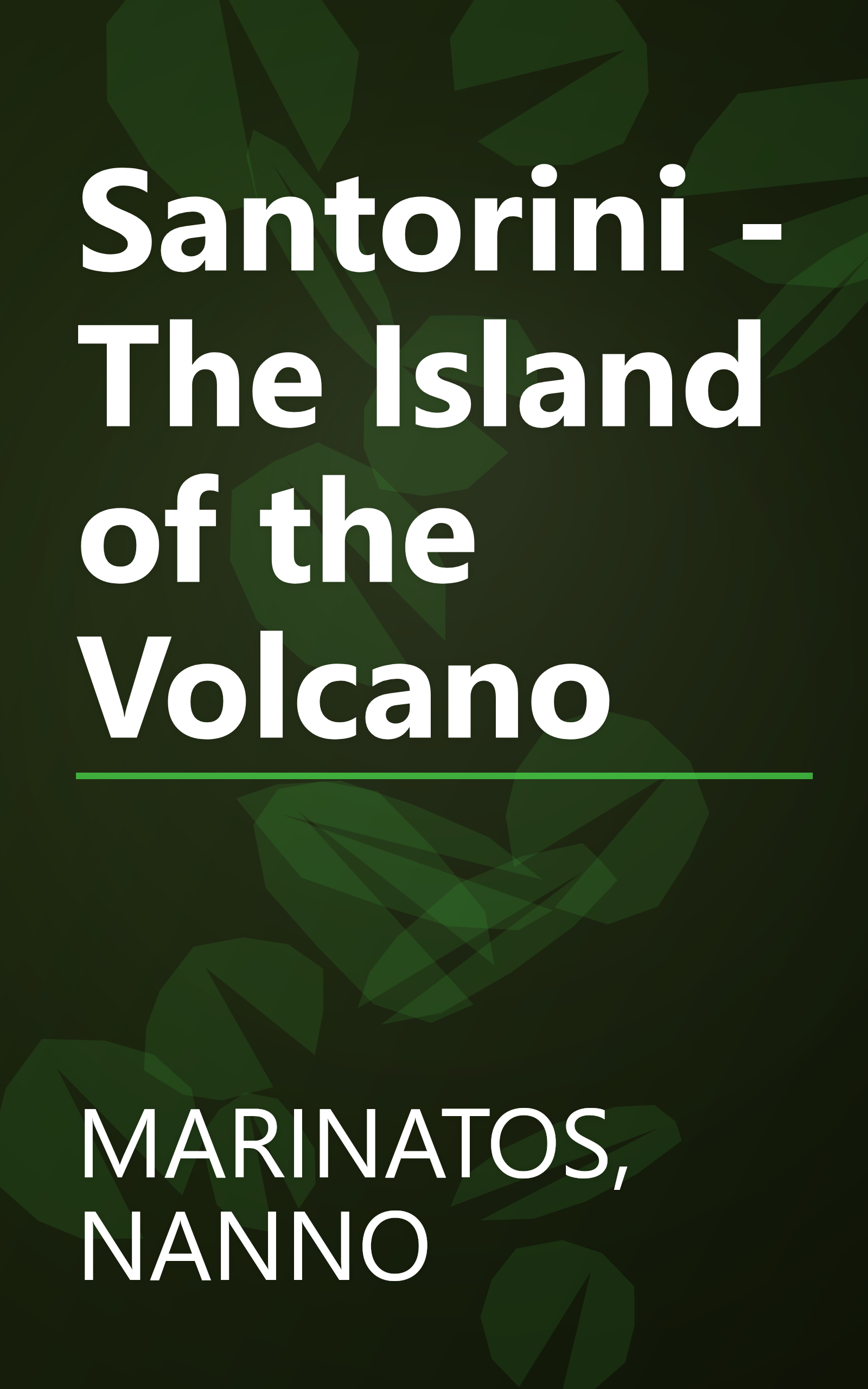 Santorini - The Island of the Volcano book cover