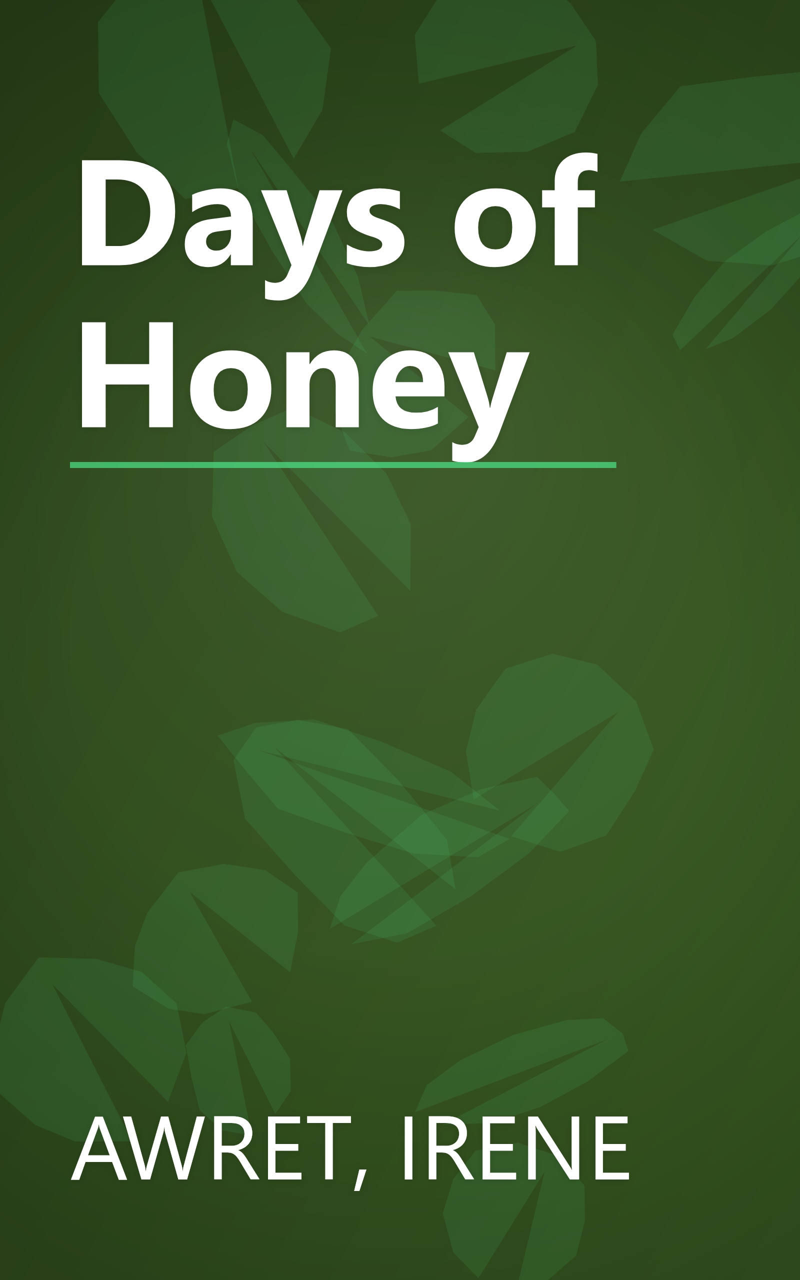 Days of Honey book cover