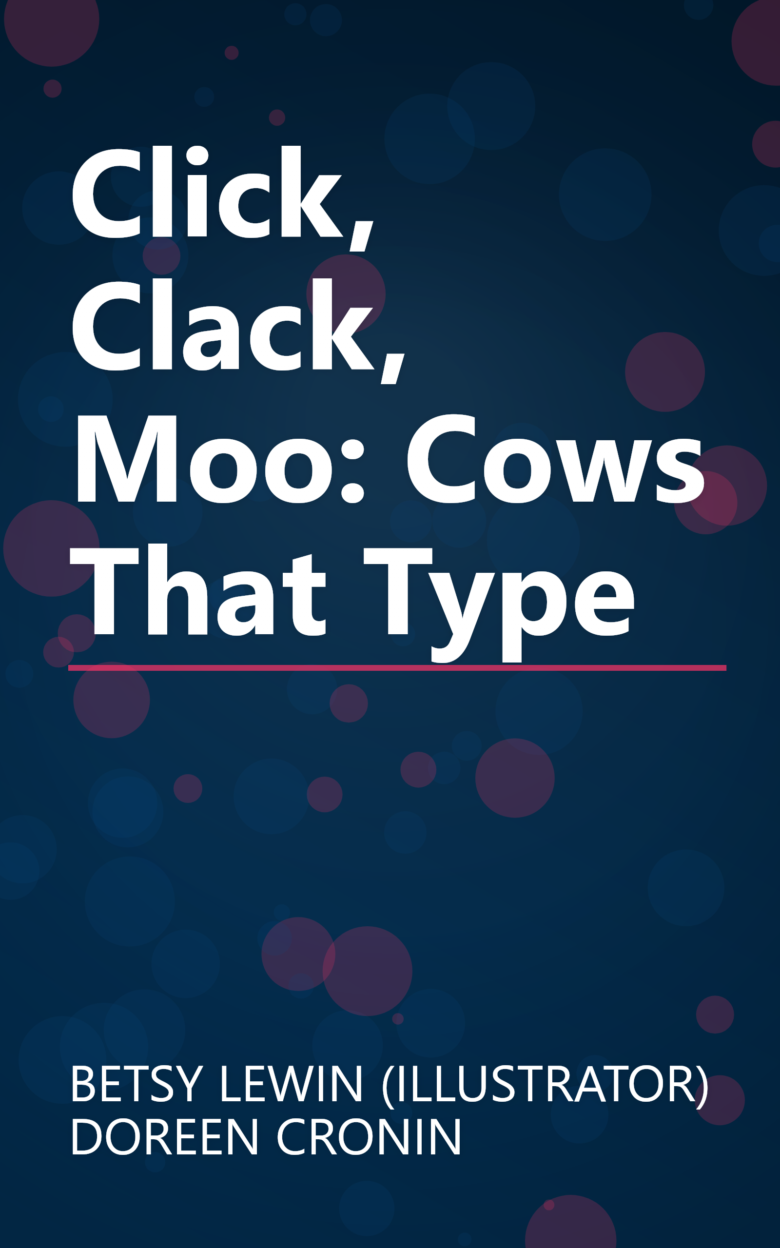 Click, Clack, Moo: Cows That Type book cover