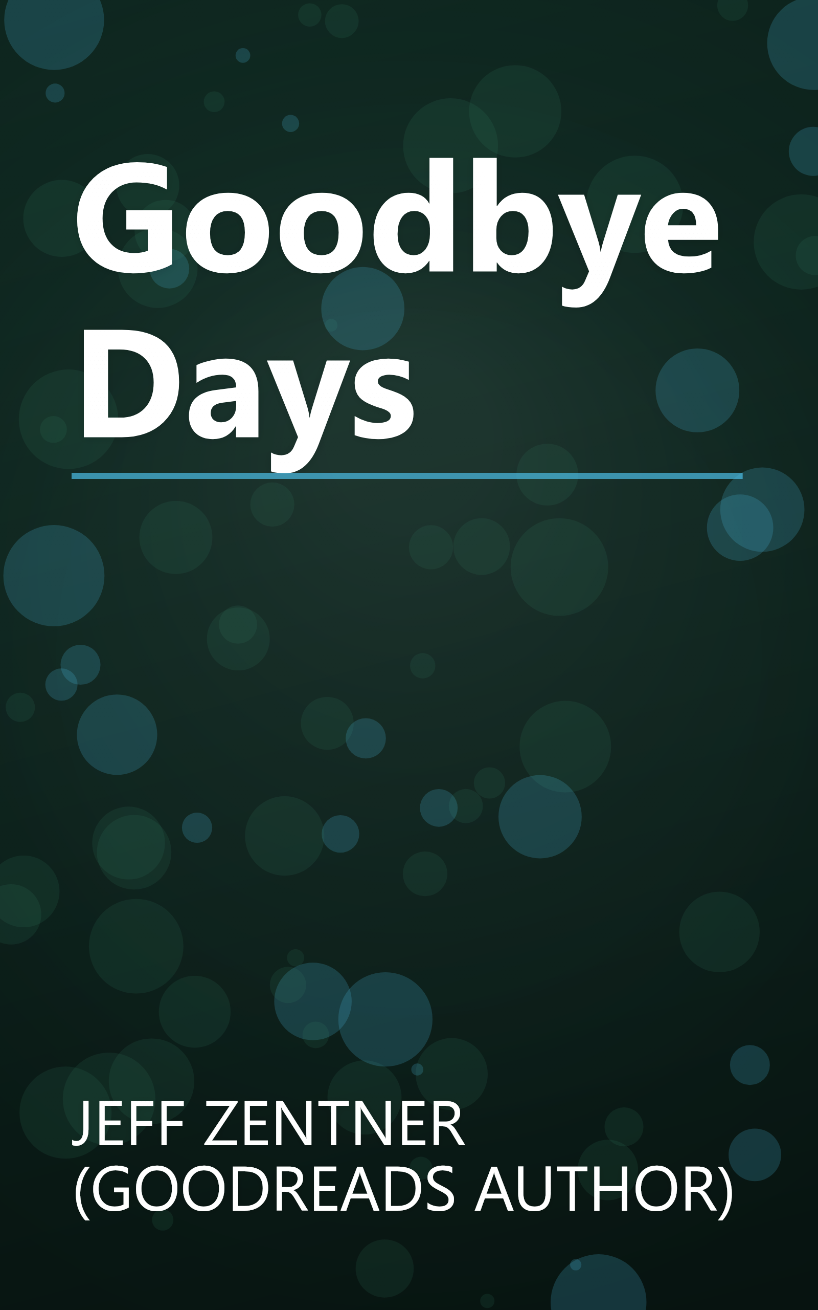 Goodbye Days book cover