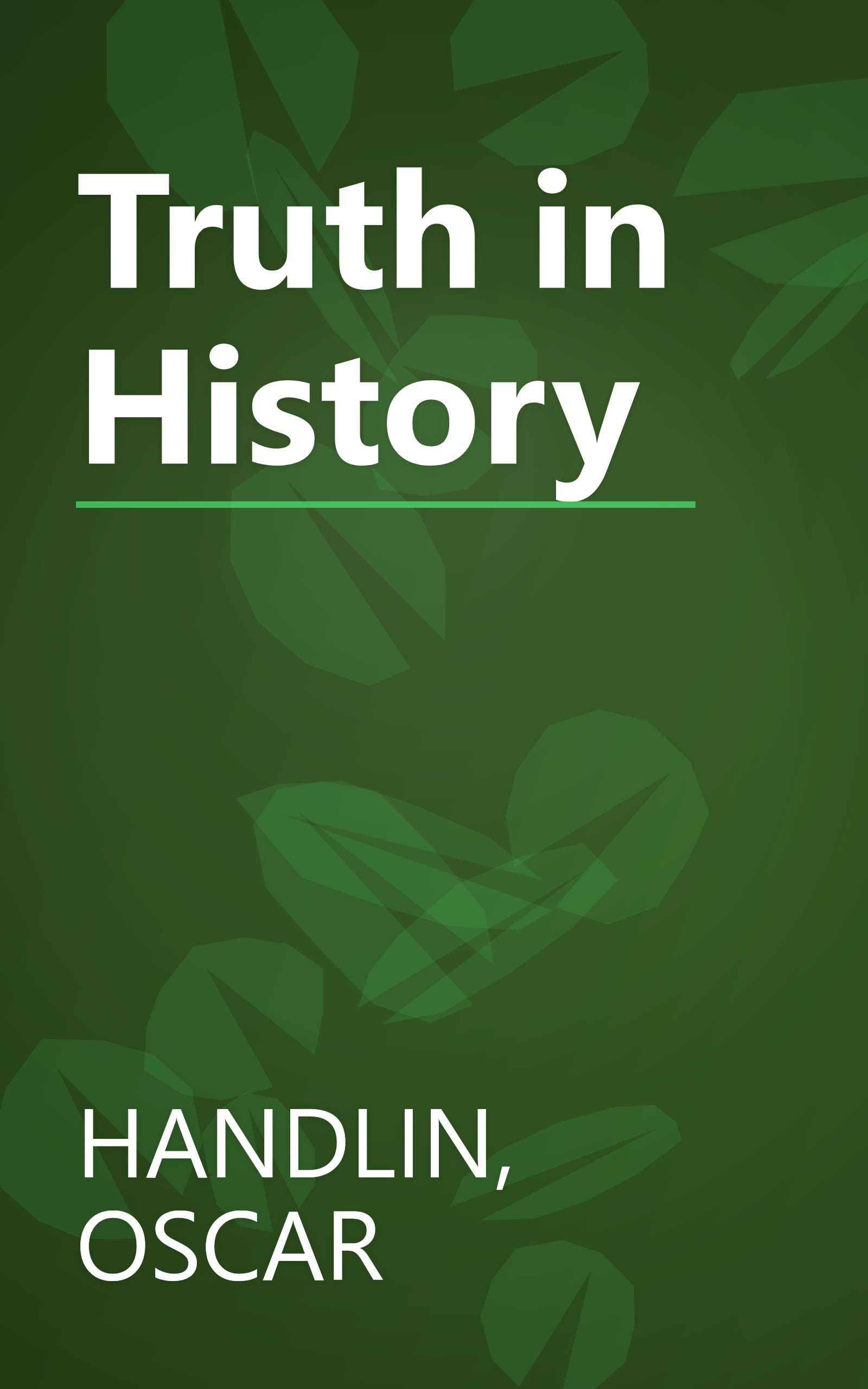 Truth in History book cover